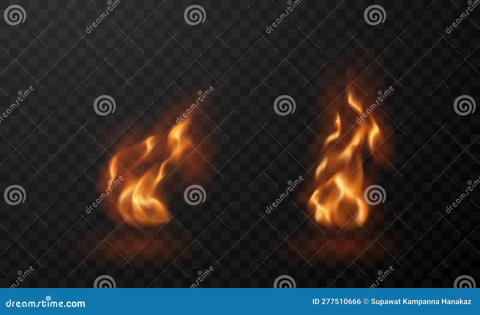 Flame Background Virtual Design Abstract Vector Illustration Stock ...