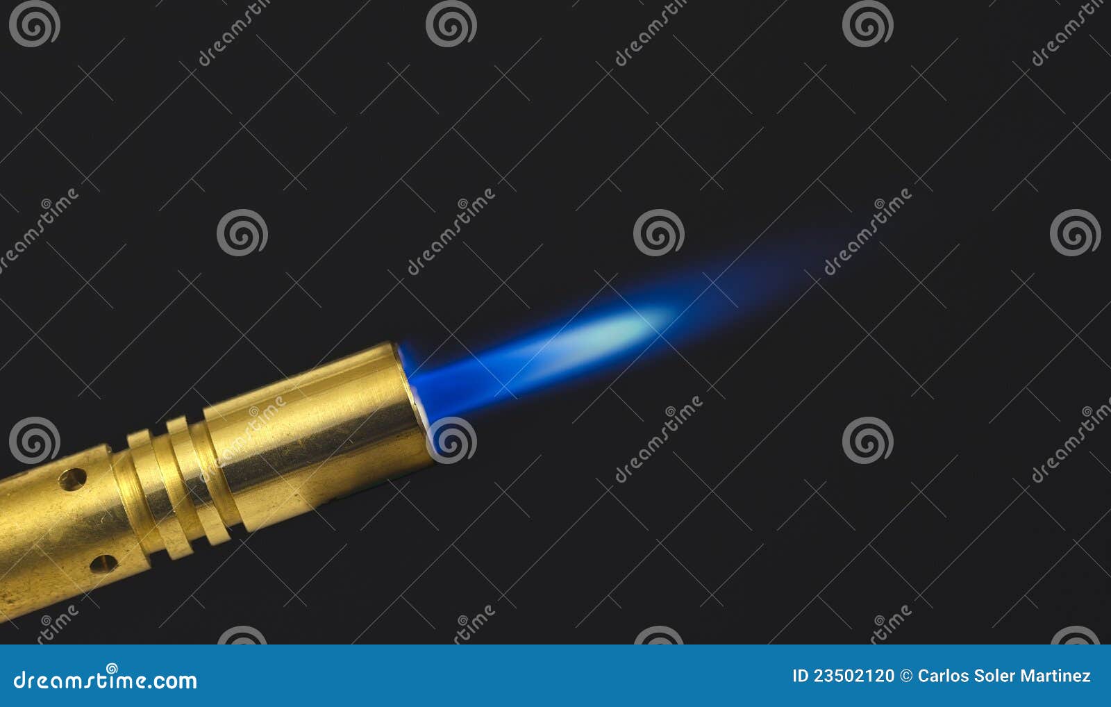 Flame blowpipe stock photo. Image of pipes, butane, plumbing - 23502120