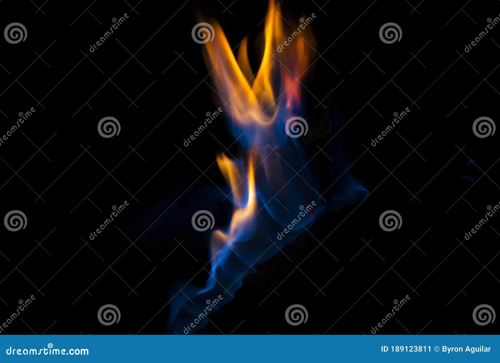 Flame Orange And Blue Backgrounds