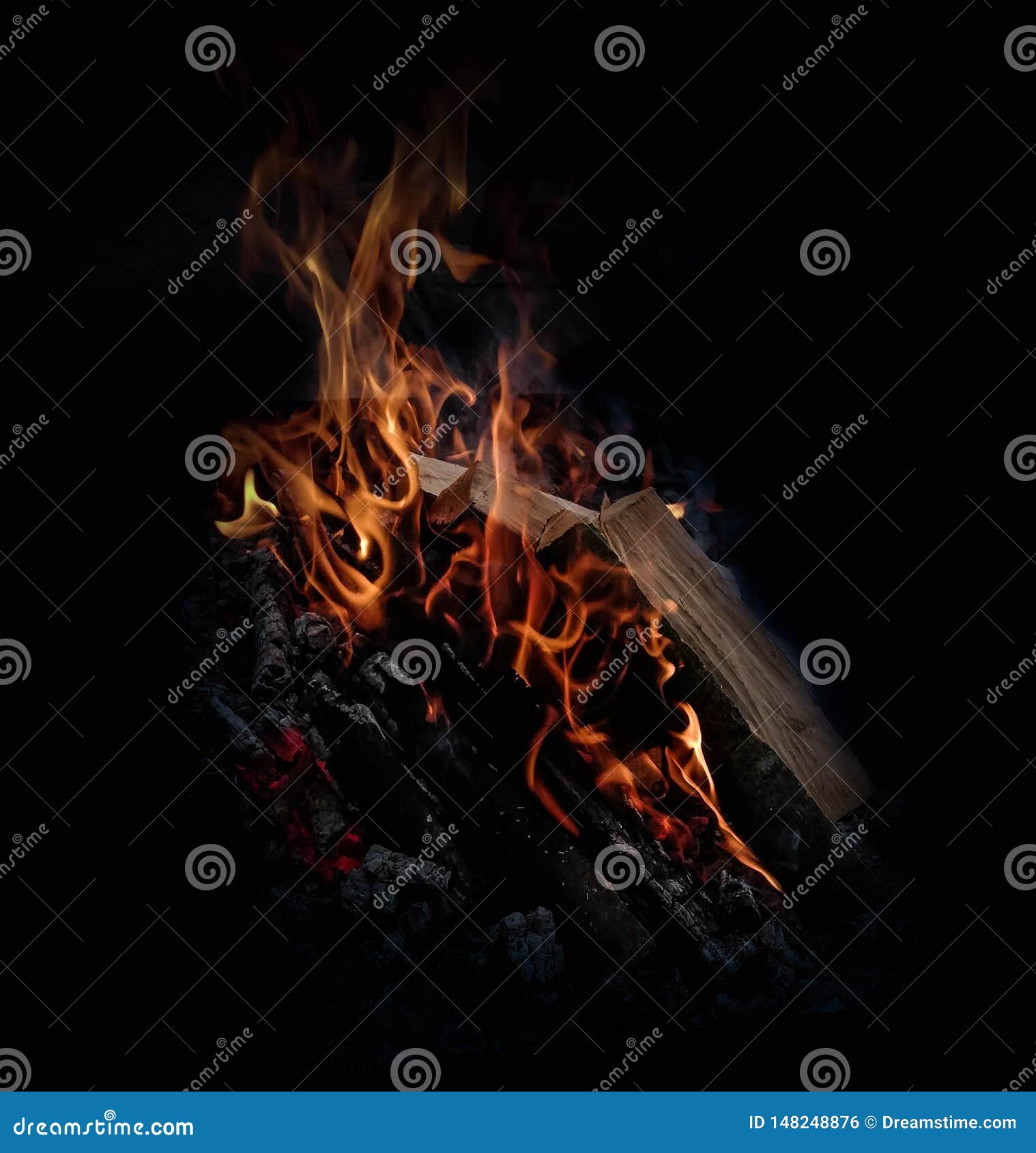 Flame campfire lights stock photo. Image of orange, heat - 148248876