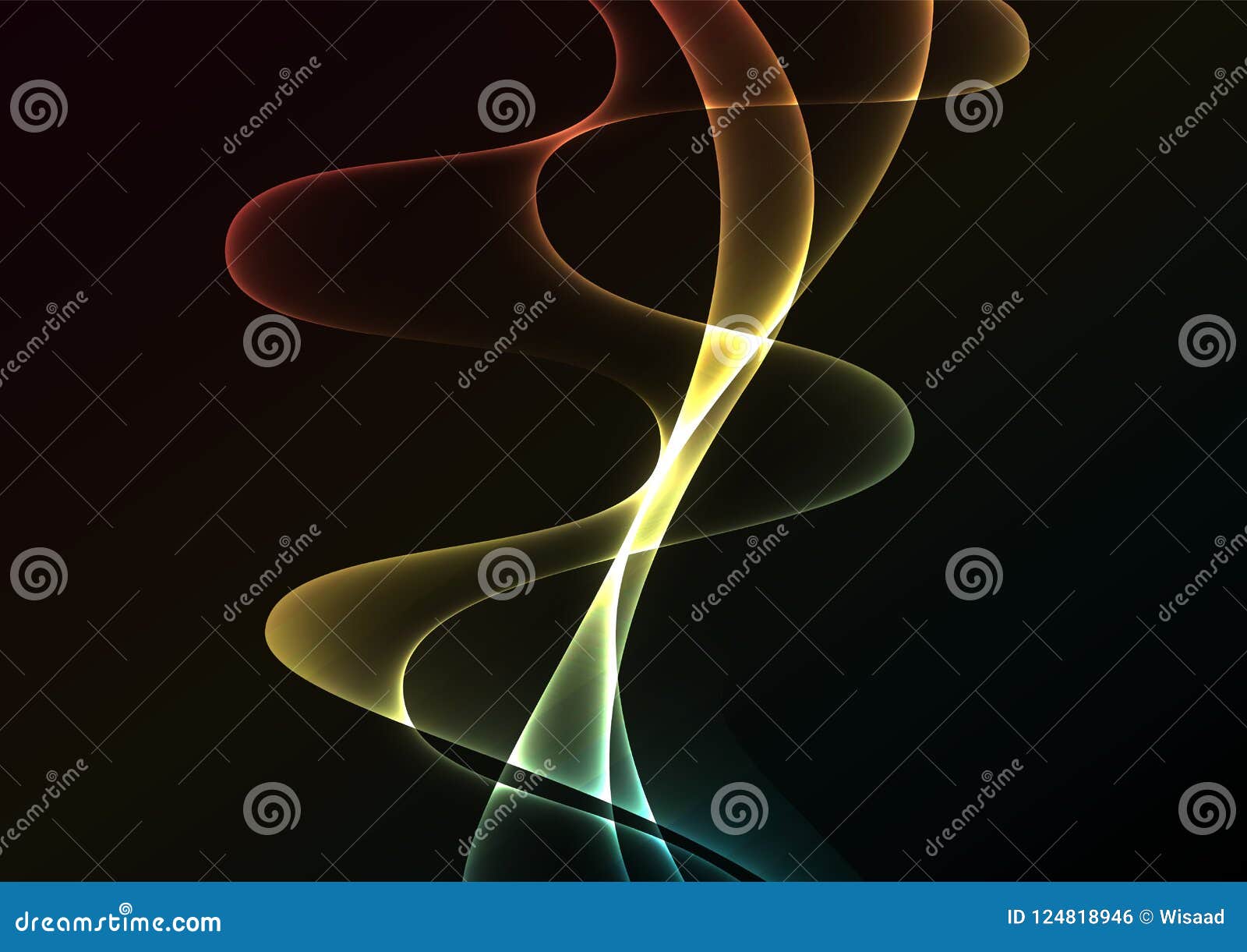 Flame Curve Layer Abstract Background Stock Vector - Illustration of ...