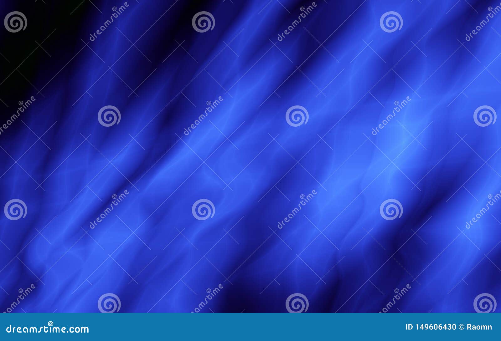 Dark Blue Flow Water Abstract Background Stock Illustration ...