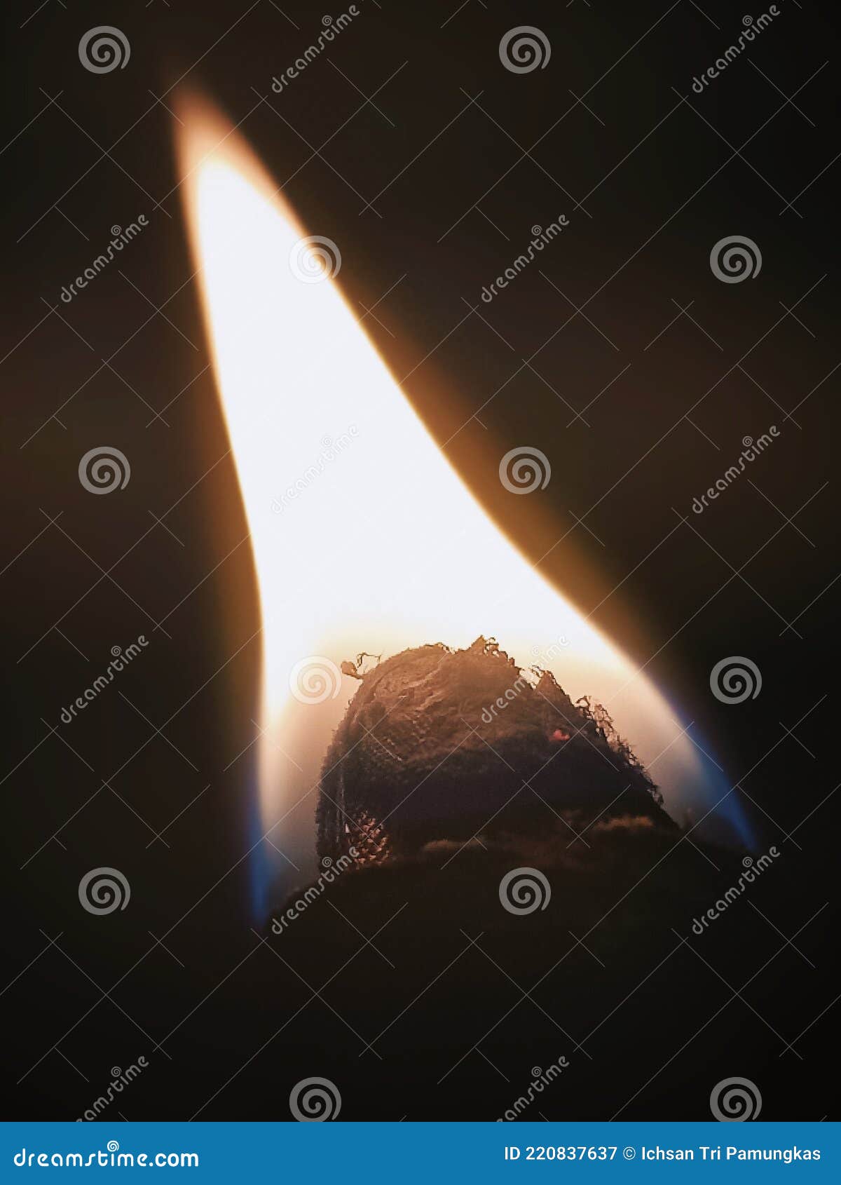 The Flame of Fervent stock image. Image of fervent, reflection - 220837637