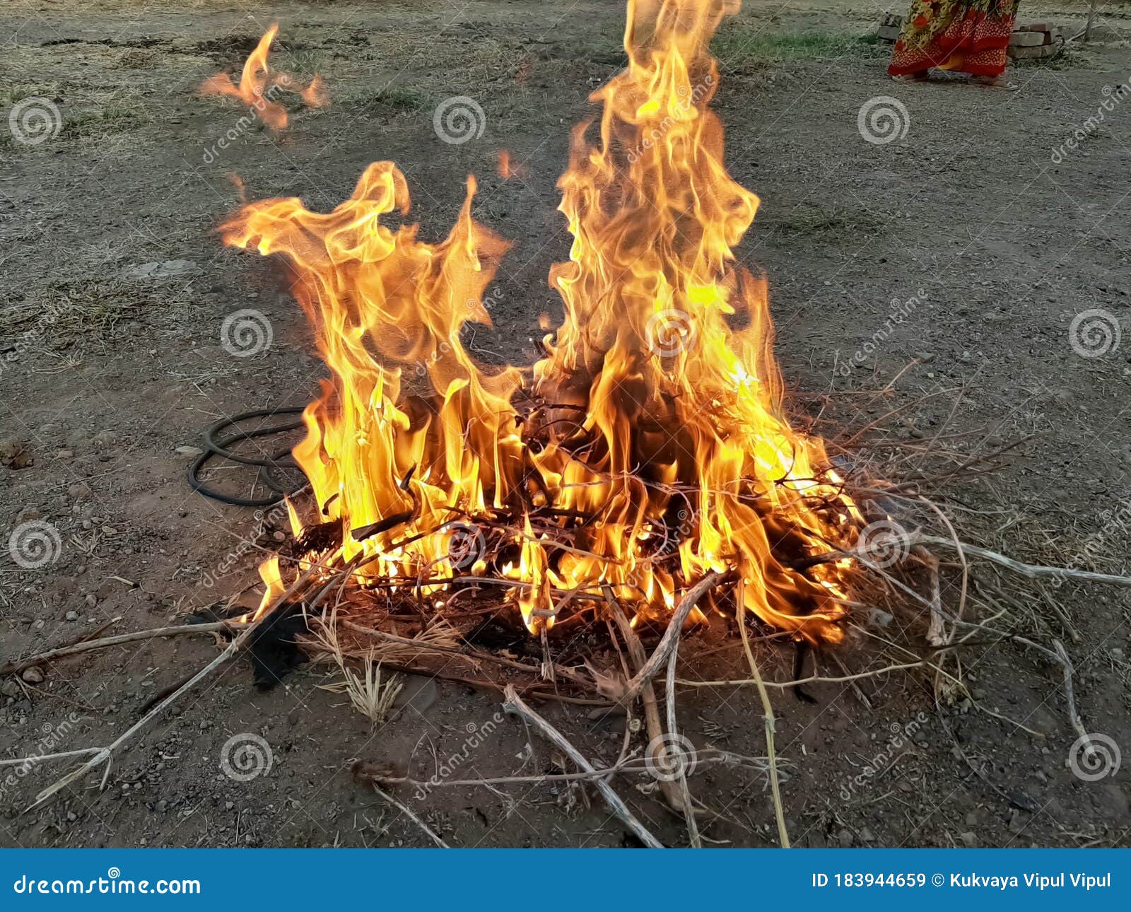 Flame of fire stock image. Image of silhouette, flame - 183944659