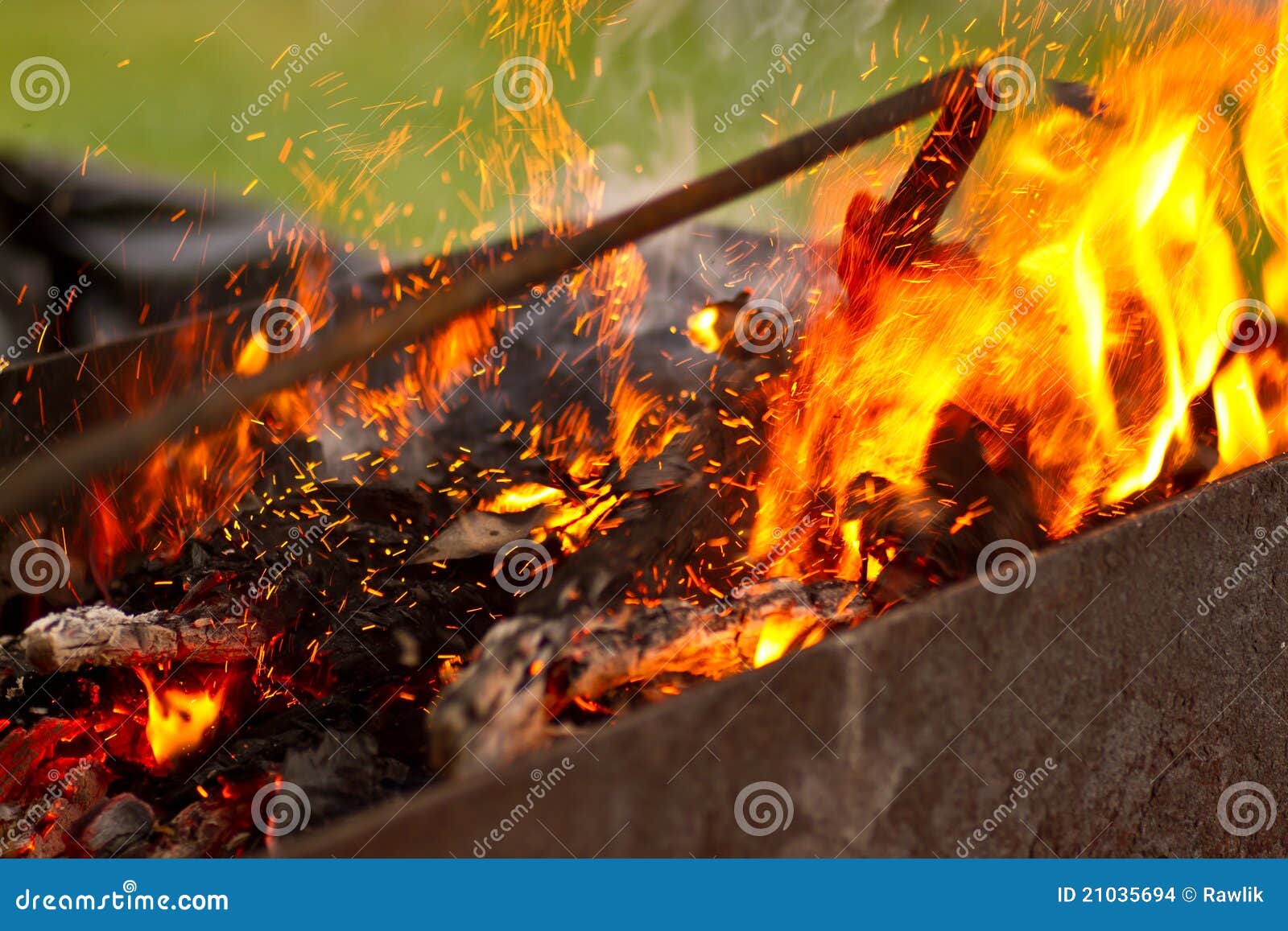 Flame of fire stock photo. Image of black, heat, fire - 21035694