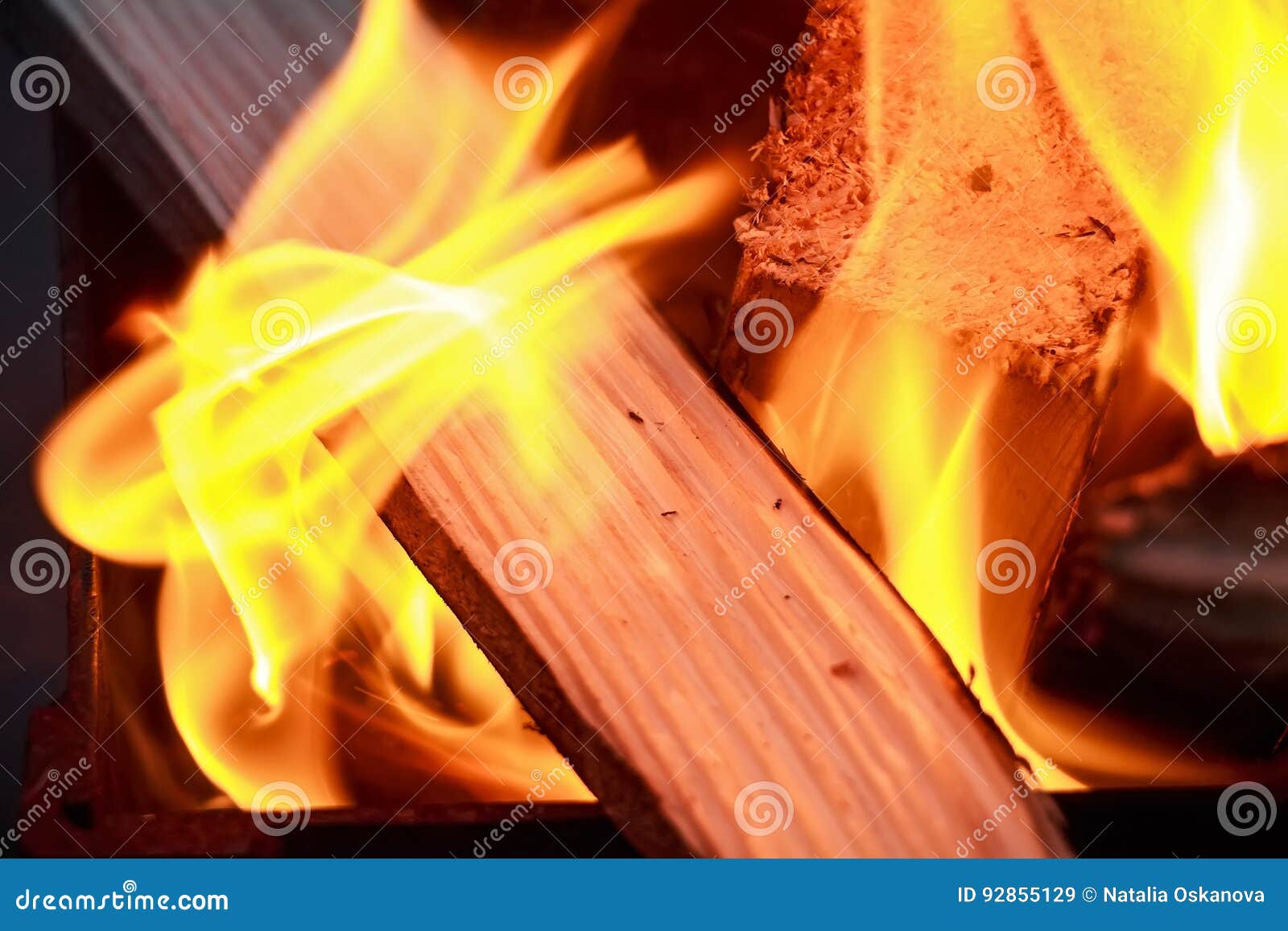 Flame fire close-up stock image. Image of burning, fire - 92855129