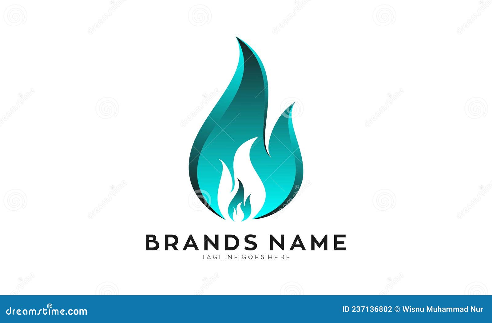 Flame Fire Elegant Vector Logo Stock Vector - Illustration of dangerous ...