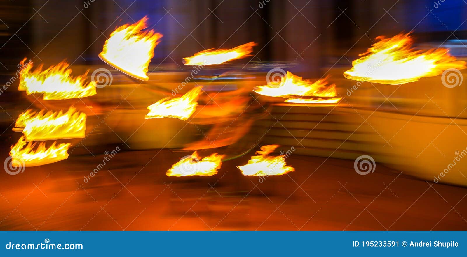 Flame of Fire in Motion at Night Stock Image - Image of night, texture ...