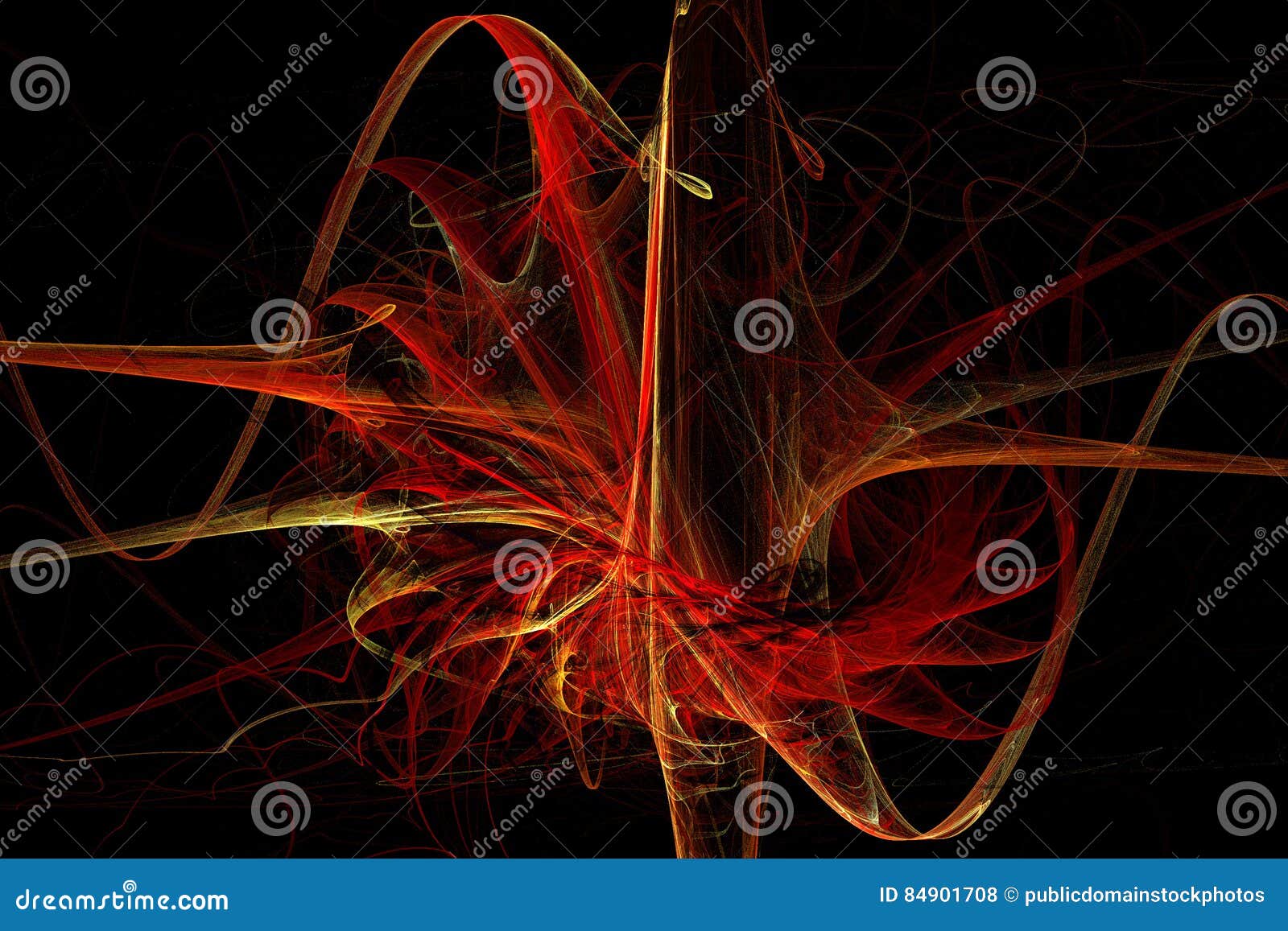 Flame Fractal 14 Picture. Image: 84901708