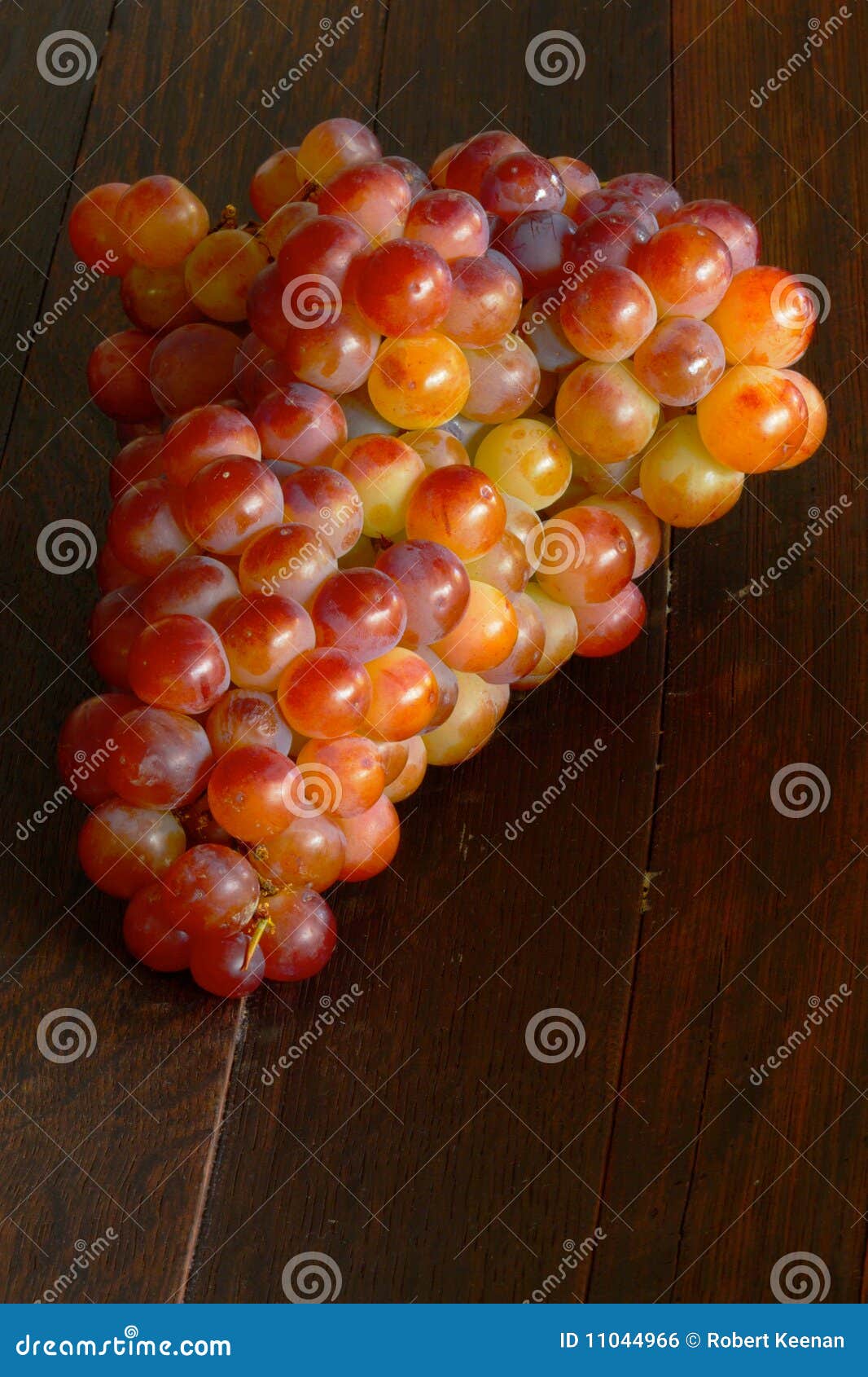 Flame Grapes on a Wood Barrel Stock Photo - Image of seasonal ...