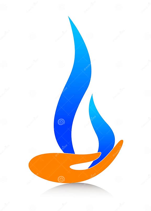 Flame logo stock vector. Illustration of collection, business - 23207134