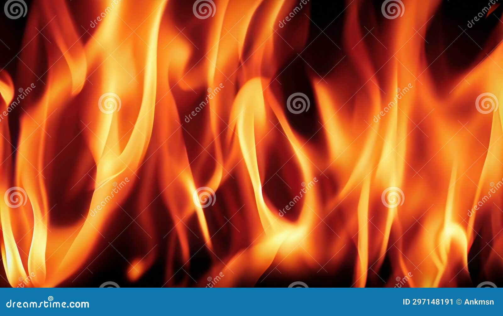 Flame Motion on Abstract Background. Red Fire Texture, Orange Burn ...