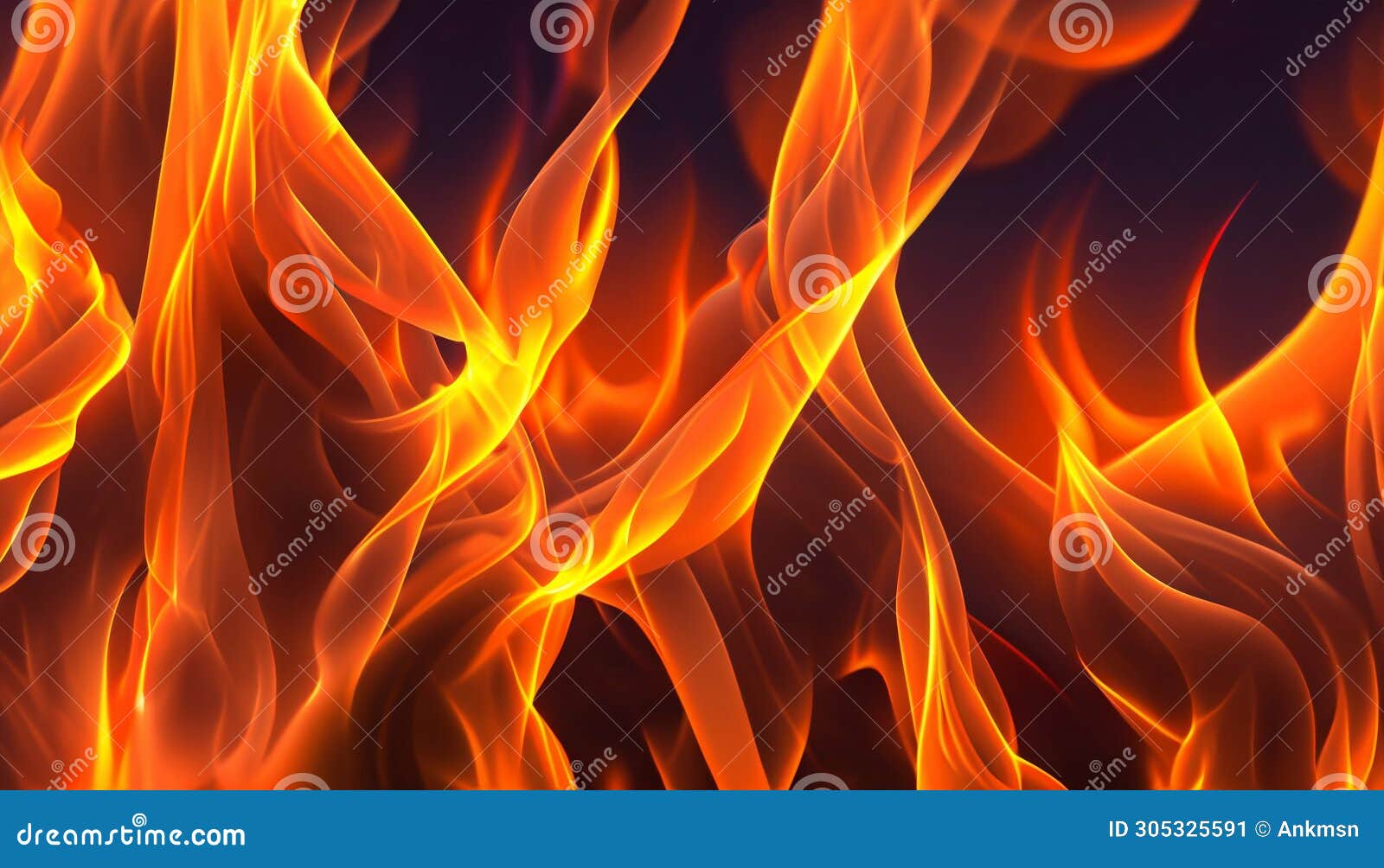 Flame Motion on Abstract Background. Red Fire Texture, Orange Burn ...