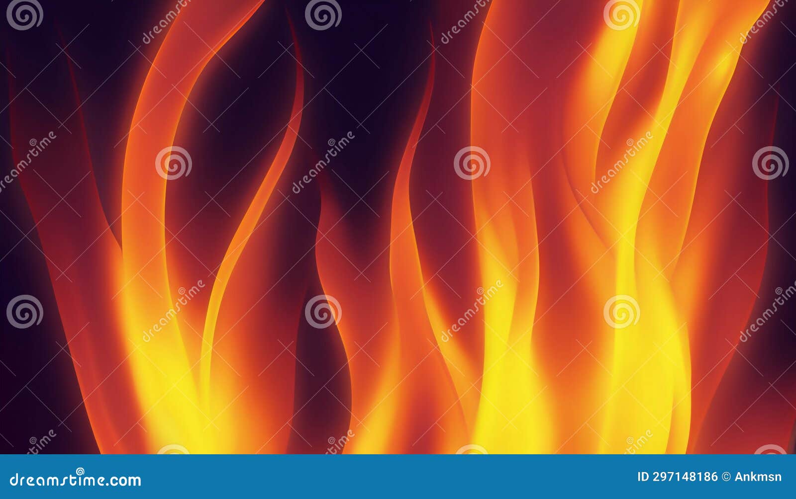 Flame Motion on Abstract Background. Red Fire Texture, Orange Burn ...
