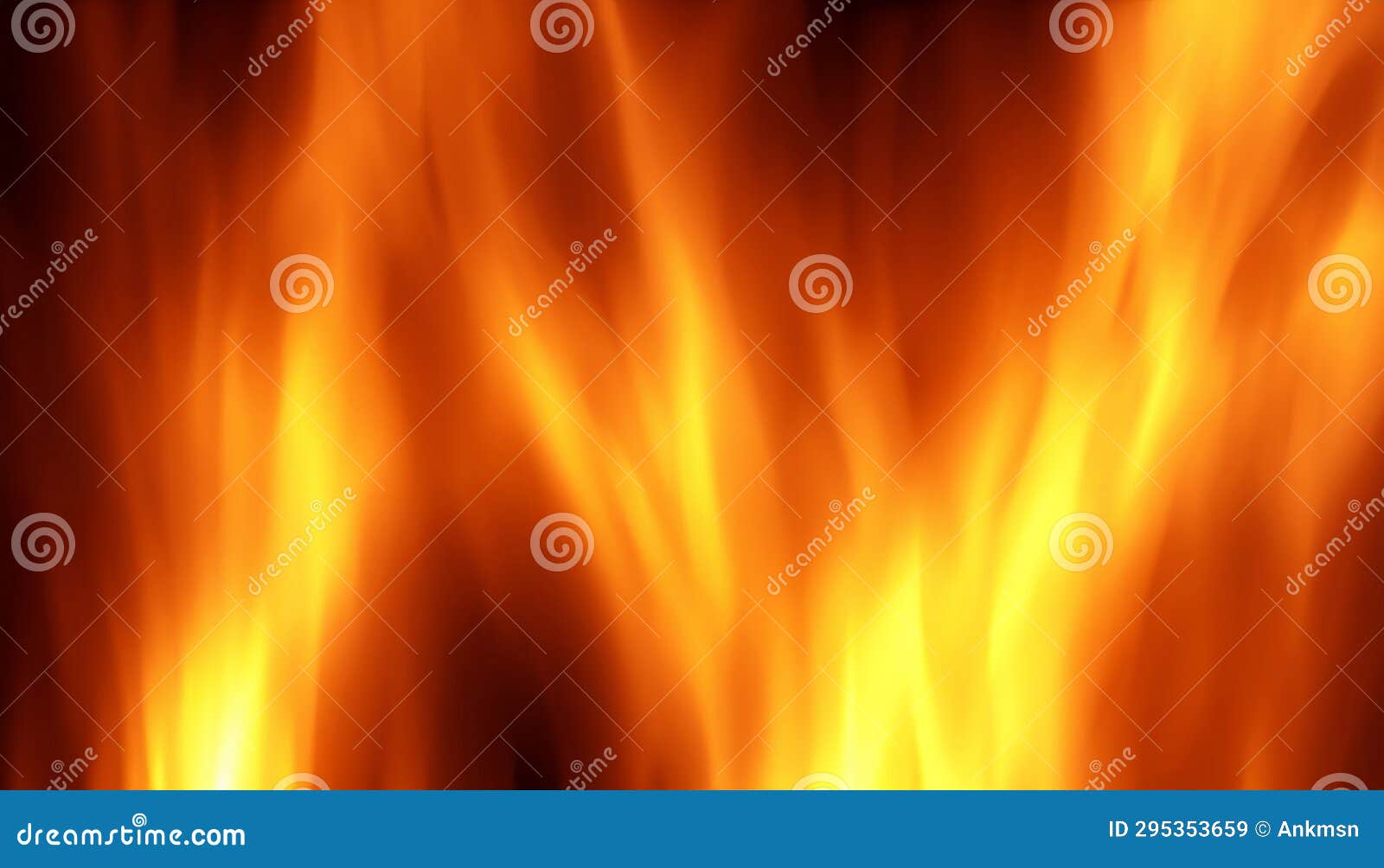 Flame Motion on Abstract Background. Red Fire Texture, Orange Burn ...