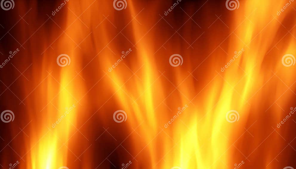 Flame Motion on Abstract Background. Red Fire Texture, Orange Burn ...