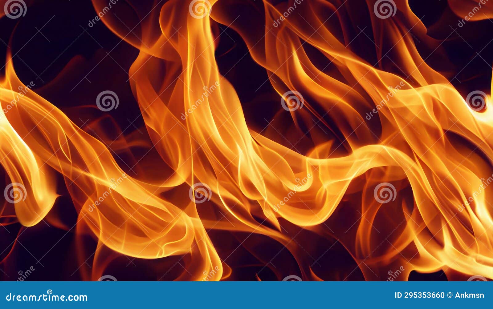 Flame Motion on Abstract Background. Red Fire Texture, Orange Burn ...