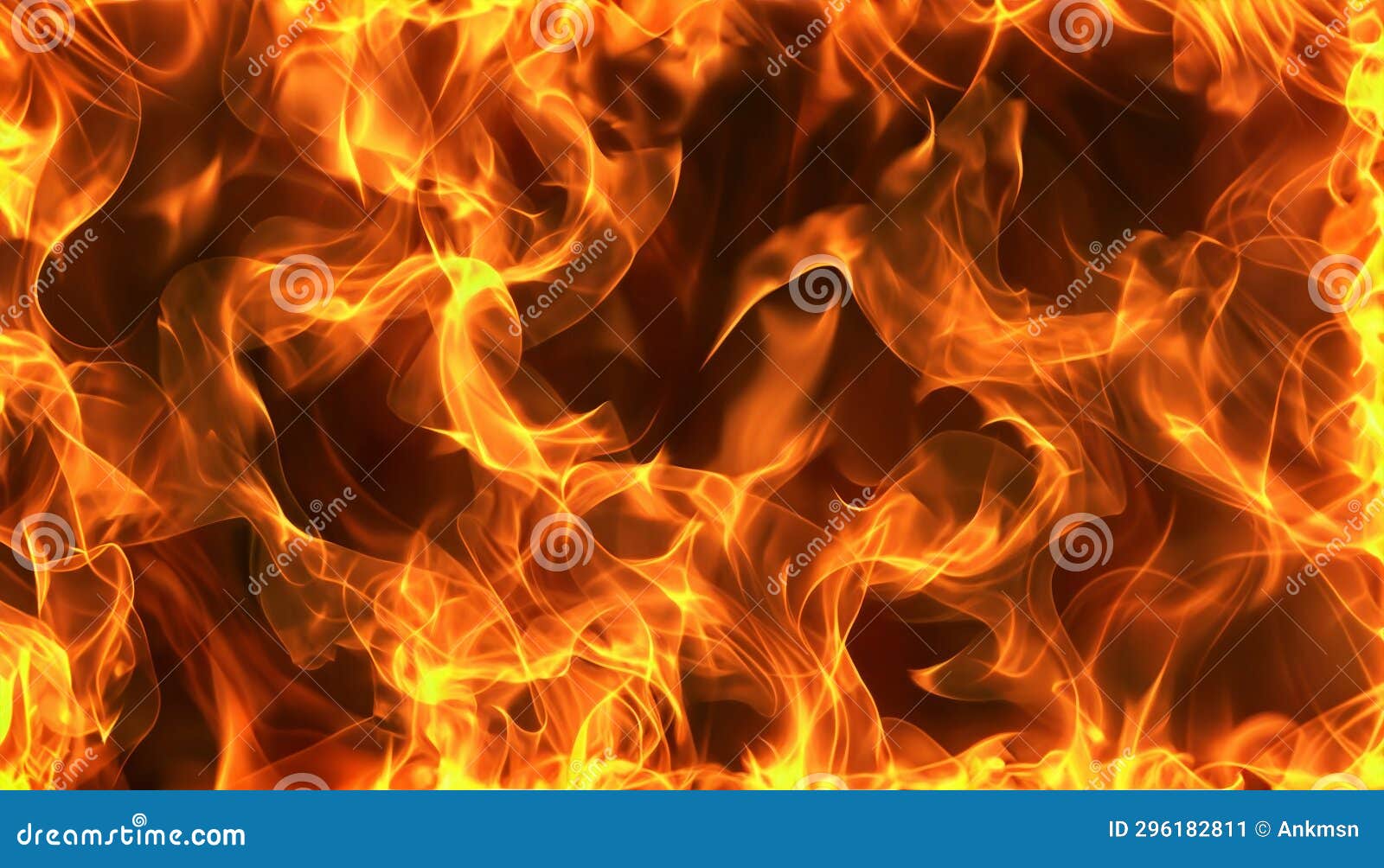 Flame Motion on Abstract Background. Red Fire Texture, Orange Burn ...