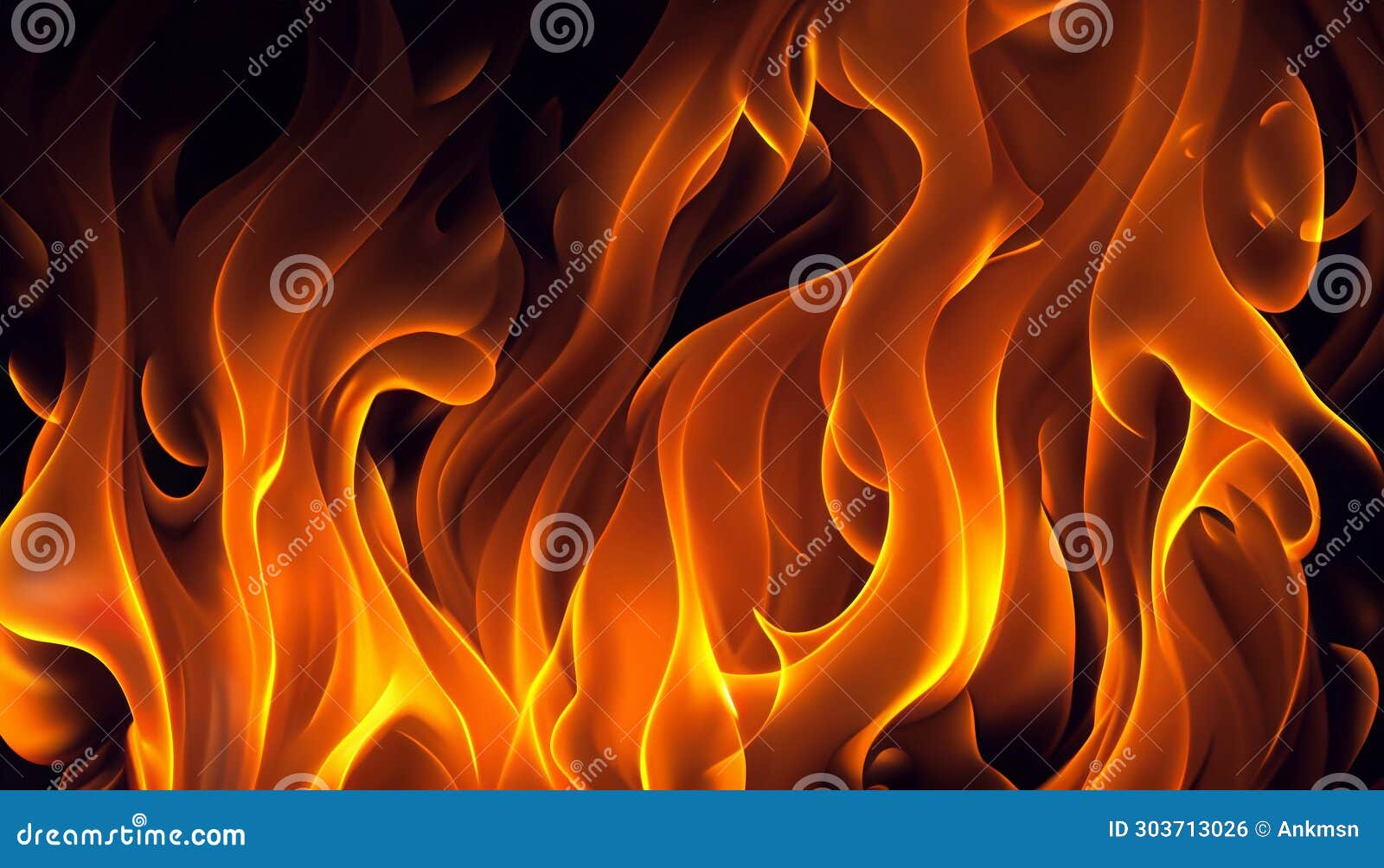 Flame Motion on Abstract Background. Red Fire Texture, Orange Burn ...