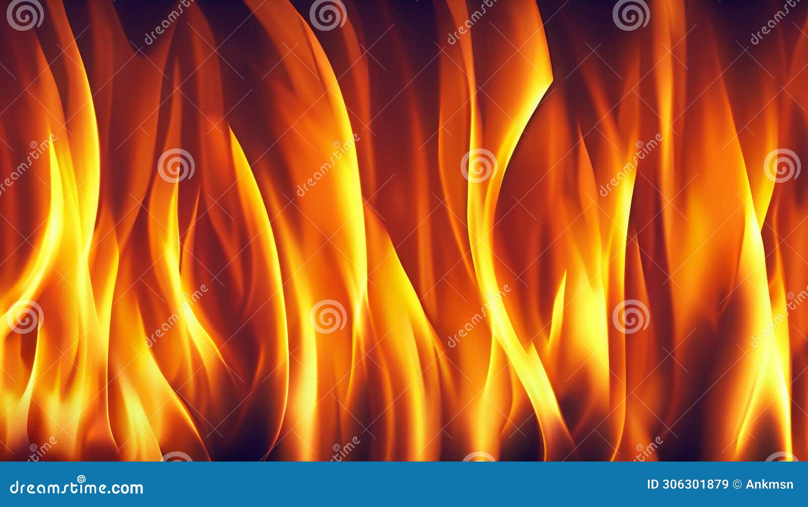 Flame Motion on Abstract Background. Red Fire Texture, Orange Burn ...