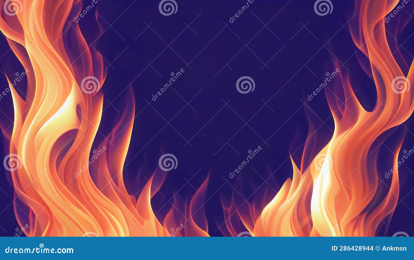 Flame Motion on Abstract Background. Red Fire Texture, Orange Burn ...