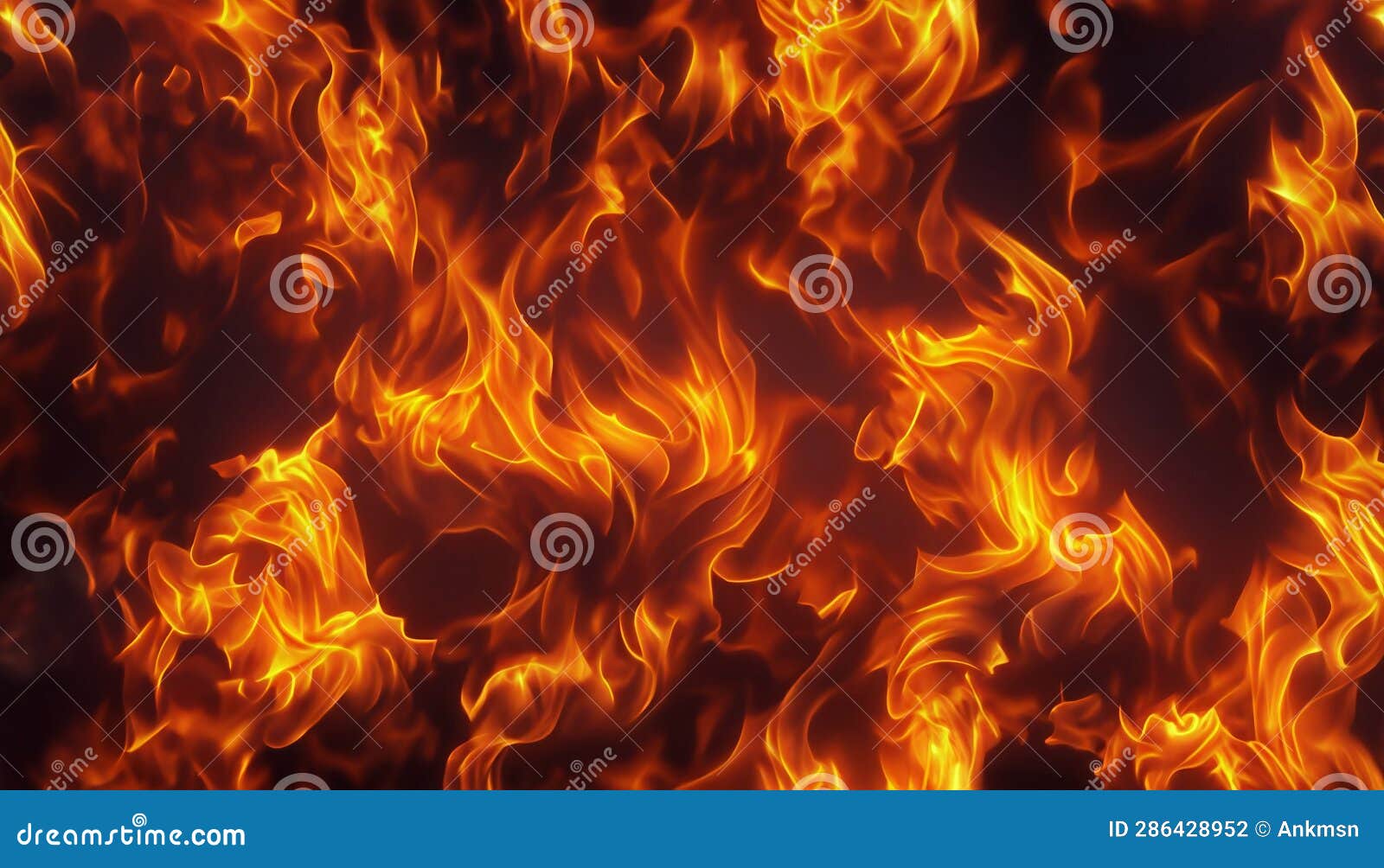 Flame Motion on Abstract Background. Red Fire Texture, Orange Burn ...