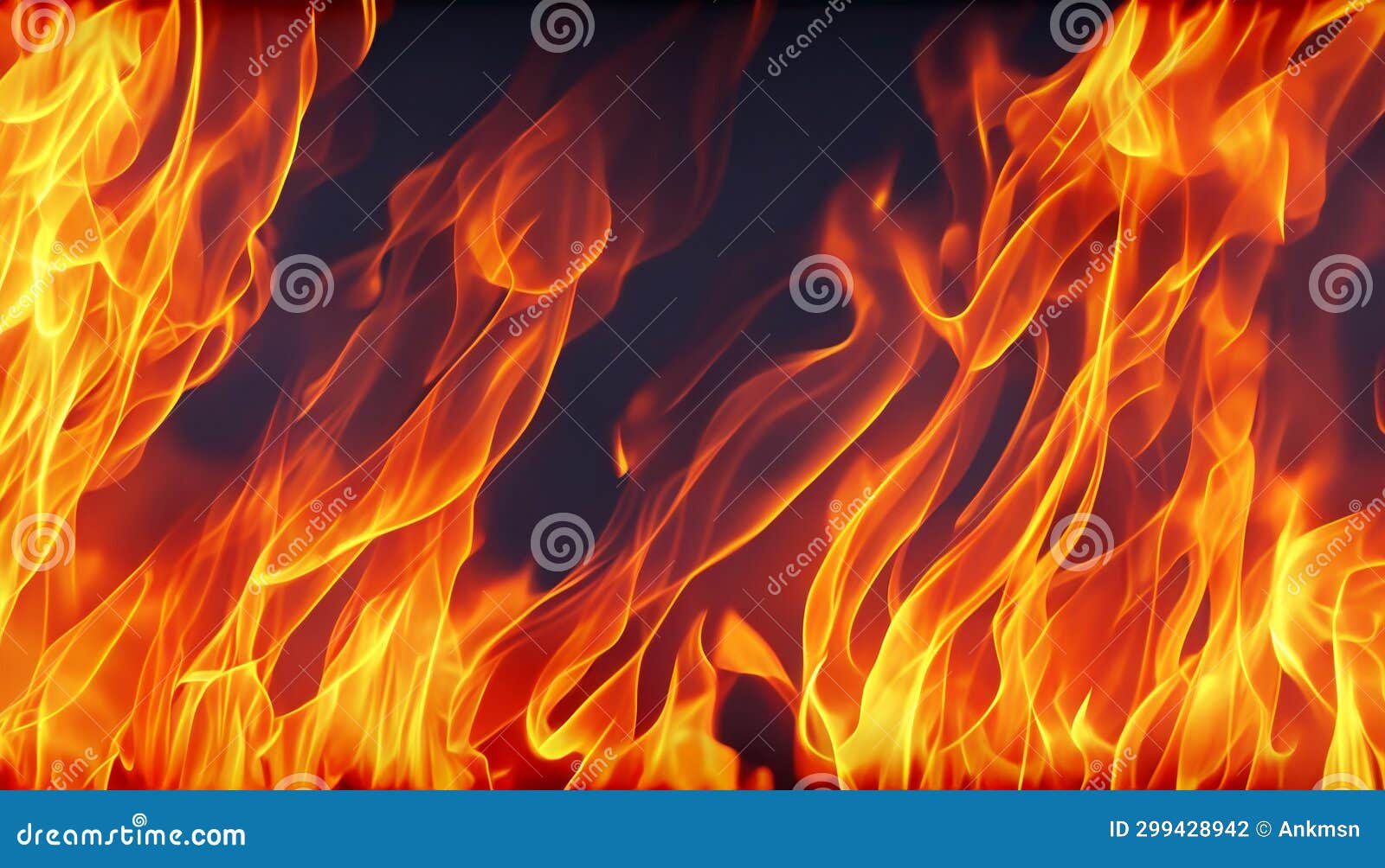 Flame Motion on Abstract Background. Red Fire Texture, Orange Burn ...