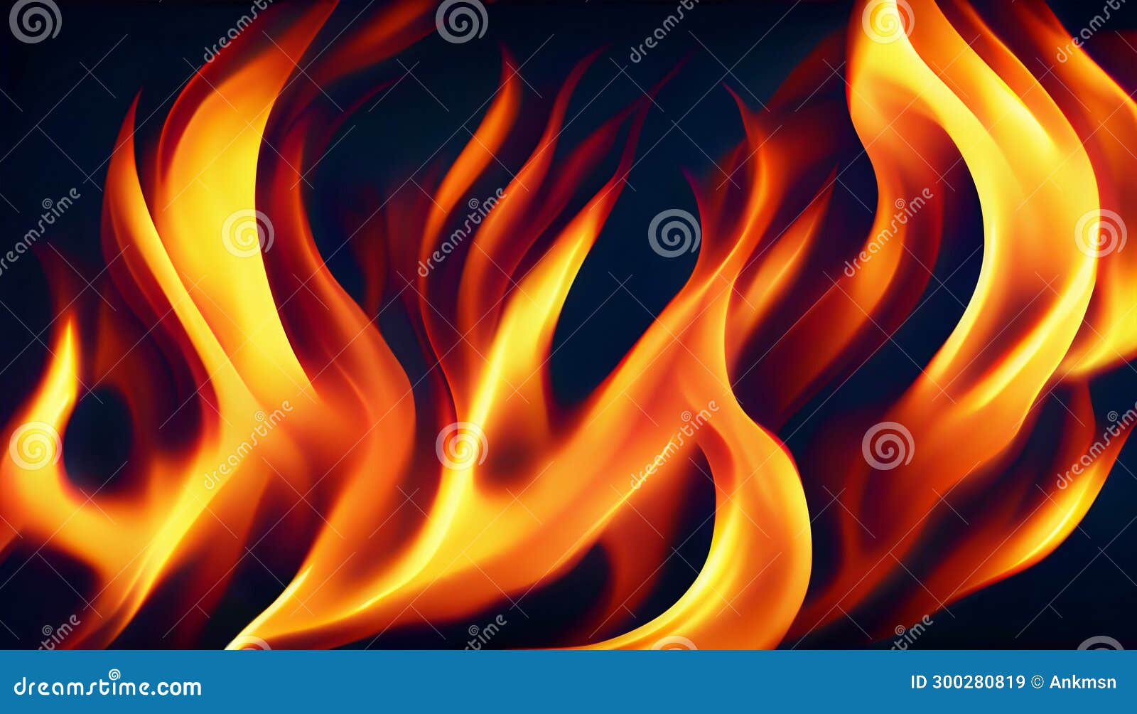 Flame Motion on Abstract Background. Red Fire Texture, Orange Burn ...