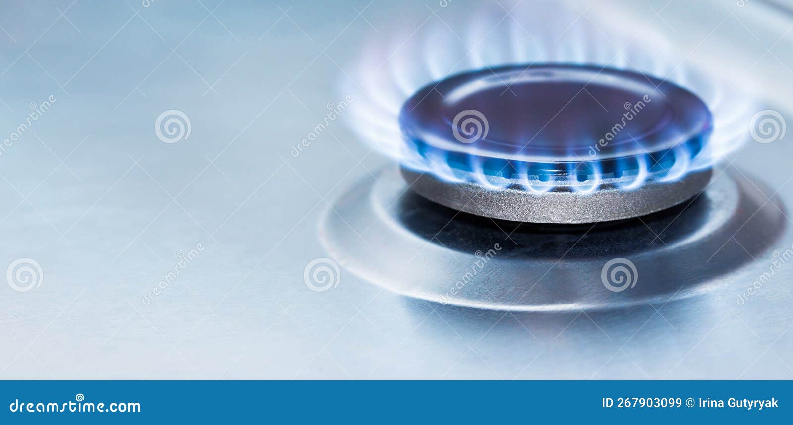 Flame of natural gas stock image. Image of flammable - 267903099