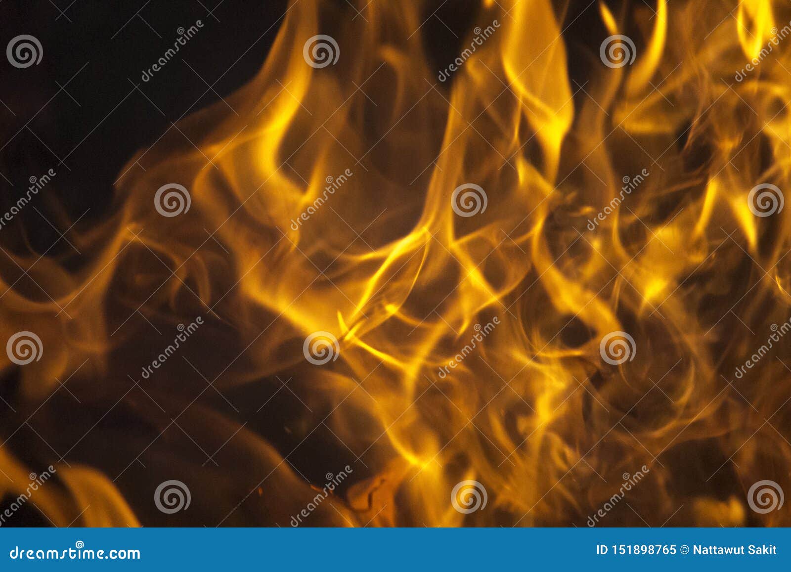 Flame Pattern on a Black Background Stock Image - Image of inferno ...