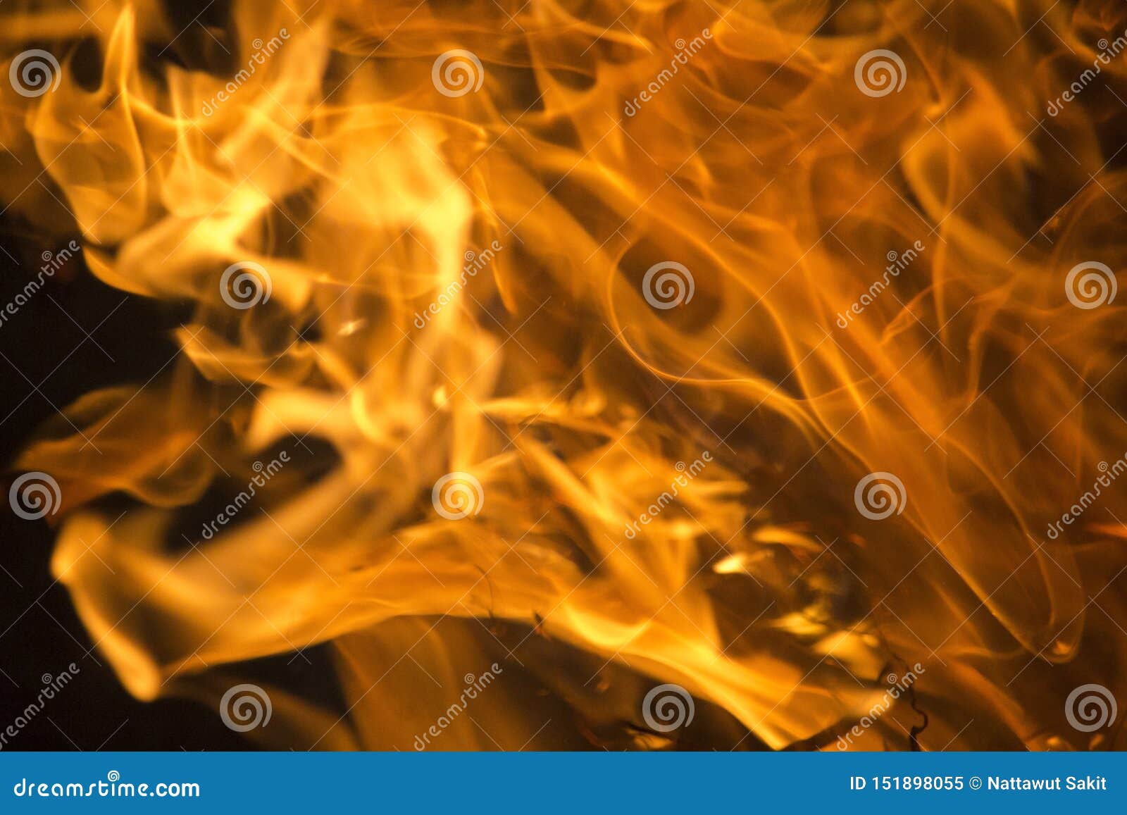 Flame Pattern on a Black Background Stock Image - Image of background ...