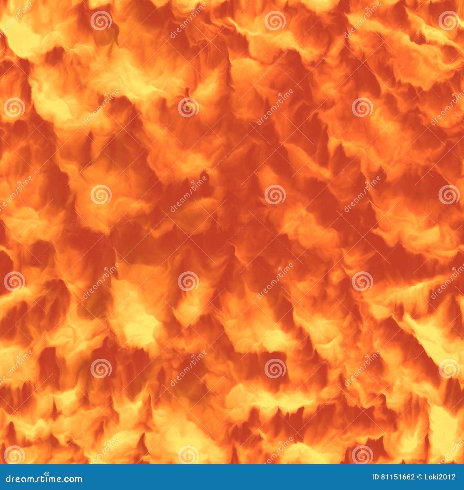 Seamless Fire Texture