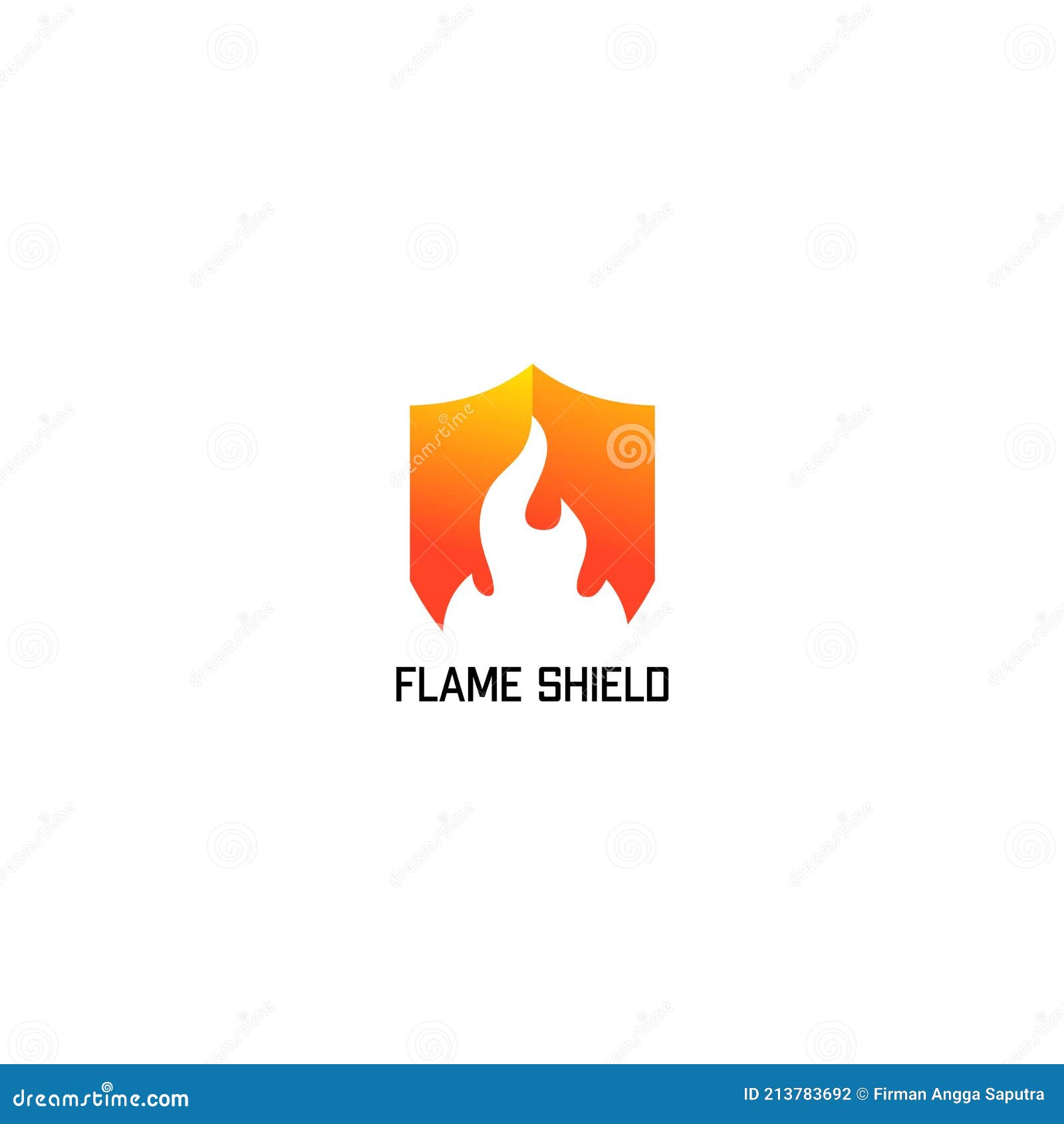 Flame Shield Logo Designs Concept Vector Stock Vector - Illustration of ...