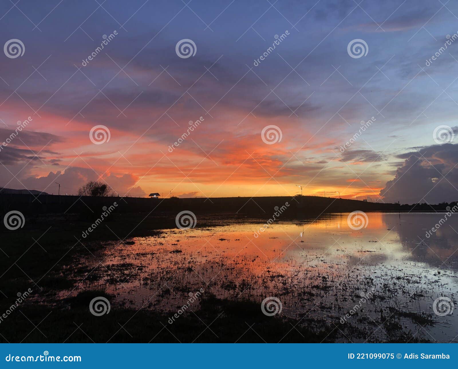 Flame sky stock image. Image of beautiful, flame, sunset - 221099075