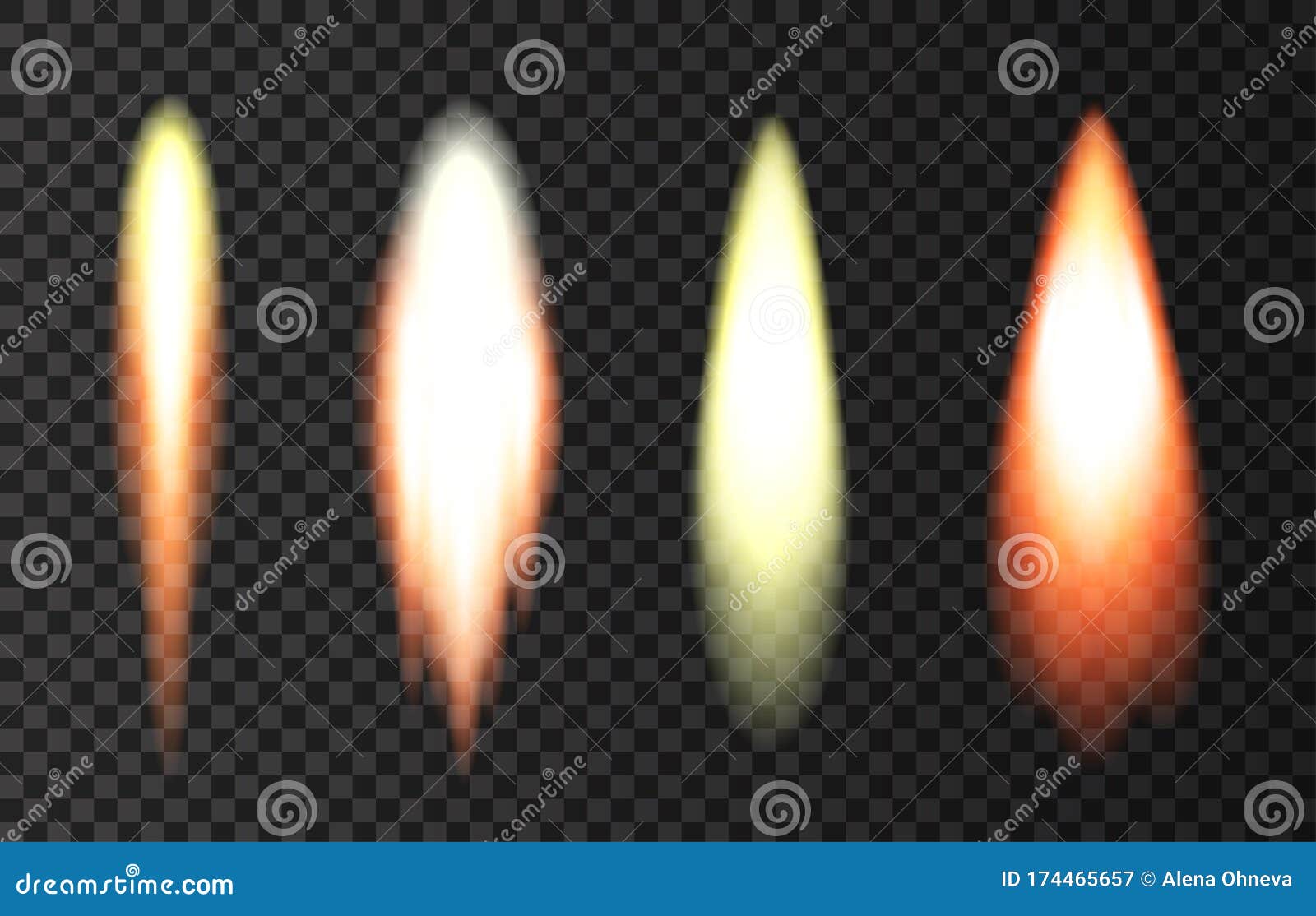 Flame and Smoke from Space Rocket Launch Stock Vector - Illustration of ...