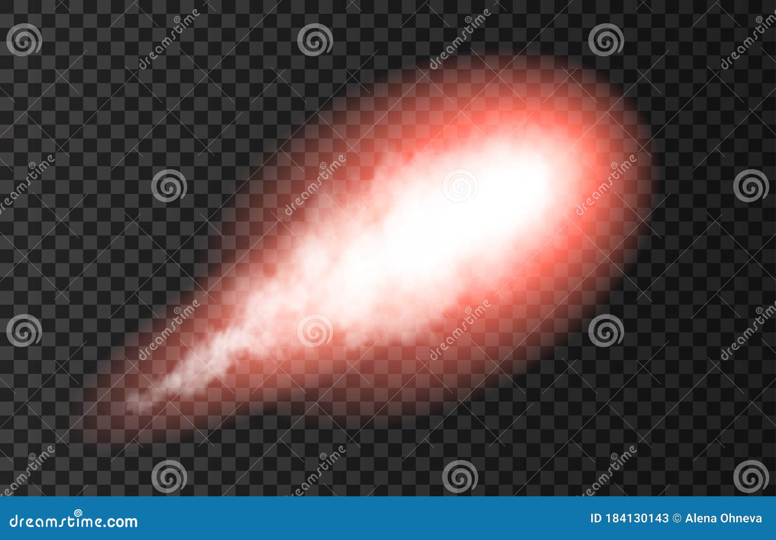Flame and Smoke from Space Rocket Launch Stock Vector - Illustration of ...