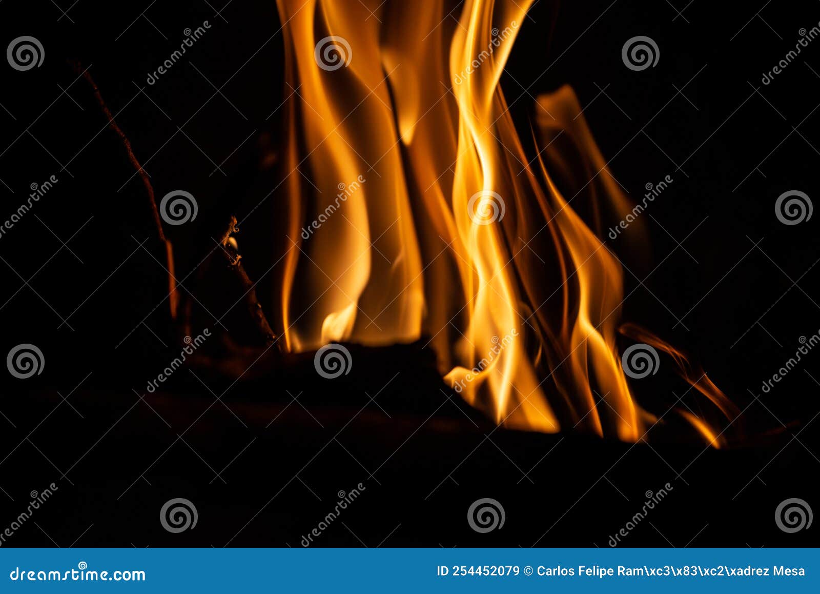 Flame Texture of Fire in the Fireplace for Graphic Resources Stock ...