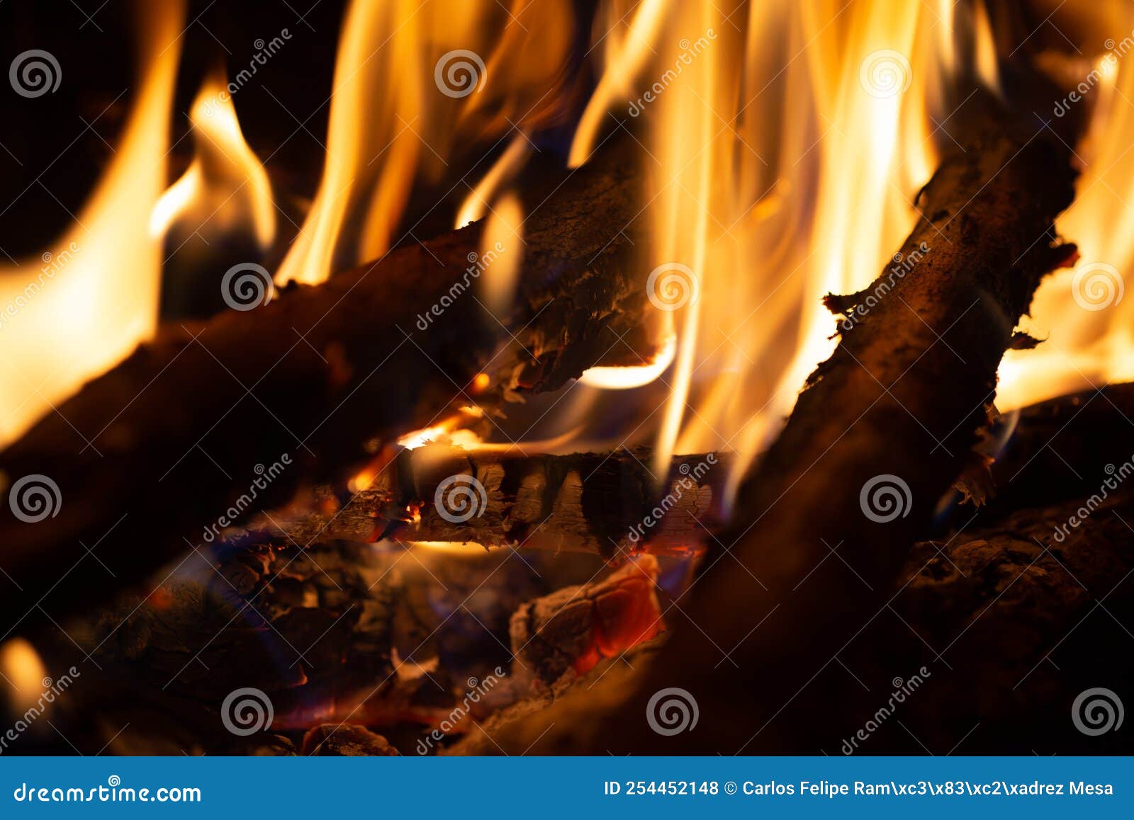 Flame Texture of Fire in the Fireplace for Graphic Resources Stock ...