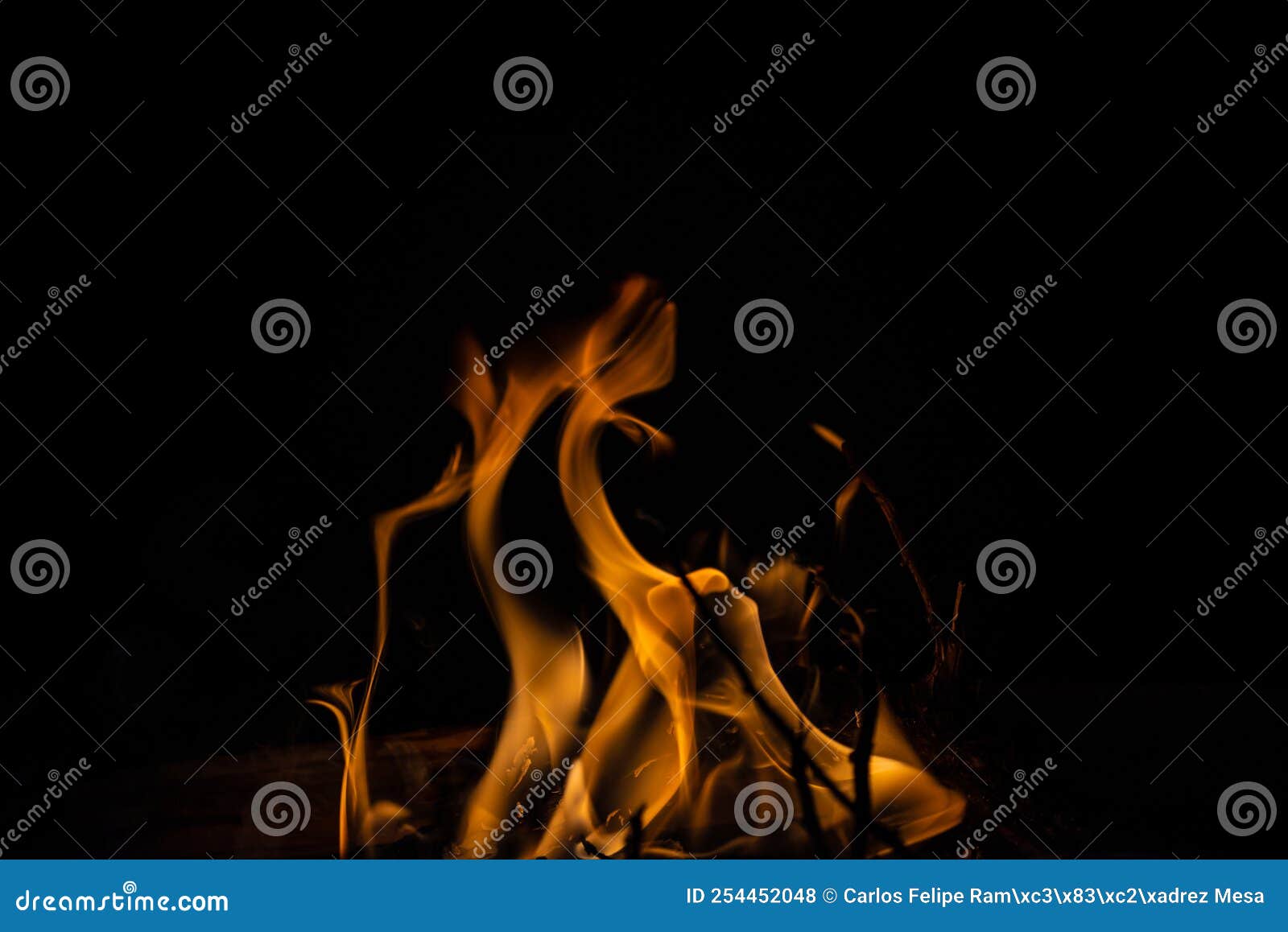 Flame Texture of Fire in the Fireplace for Graphic Resources Stock ...