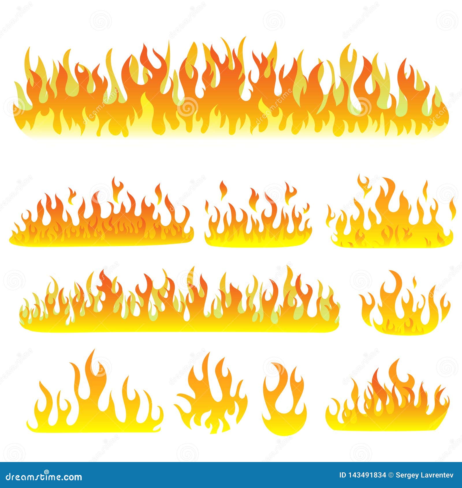 Flame on a white stock vector. Illustration of abstract - 143491834