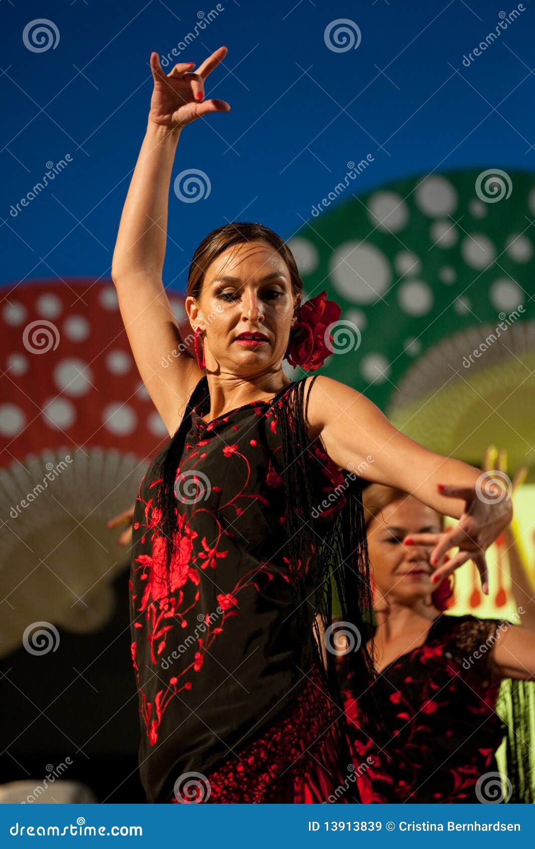 Flamenco Dance editorial stock image. Image of spanish - 13913839