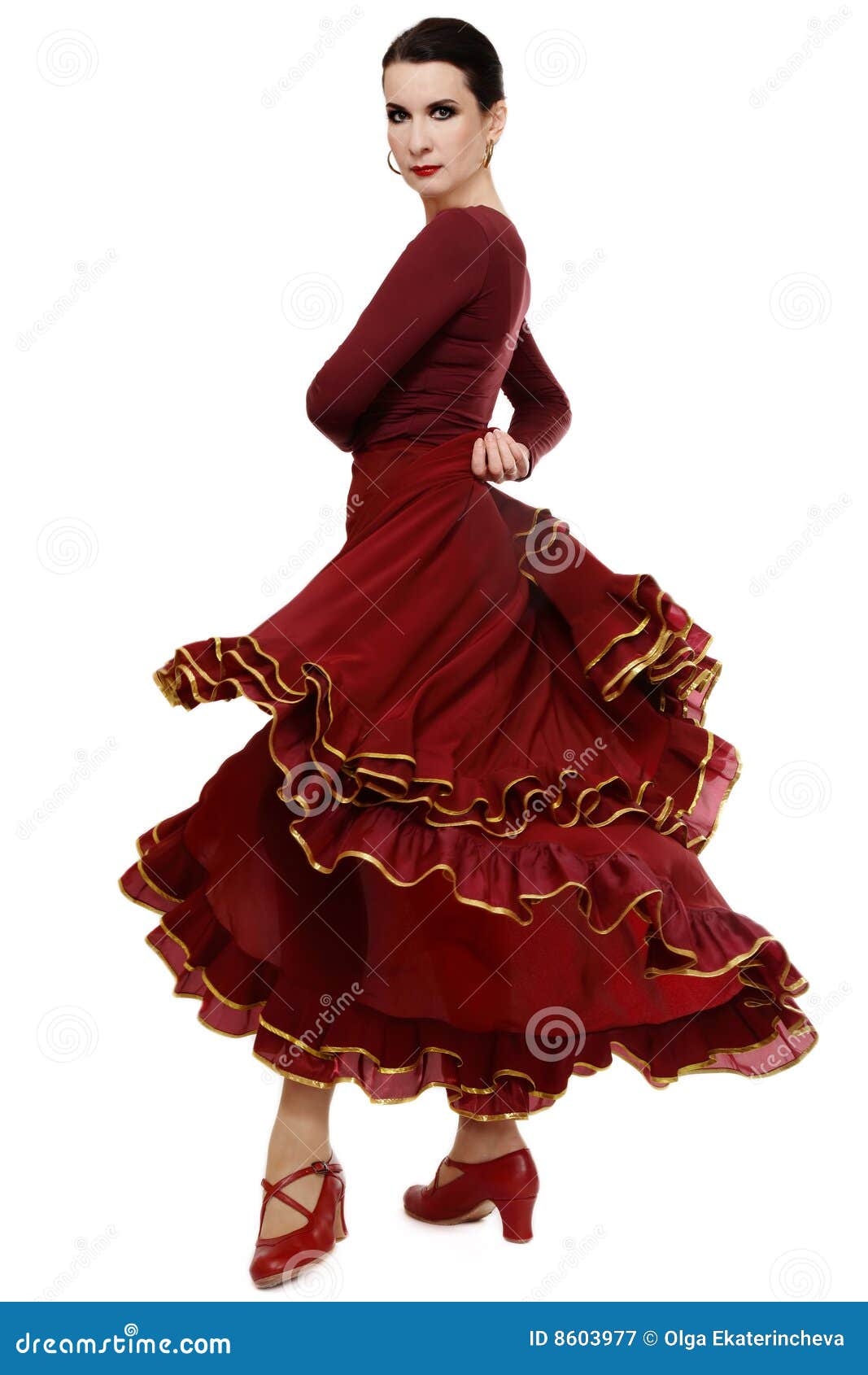 Flamenco dancer stock image. Image of background, performance - 8603977