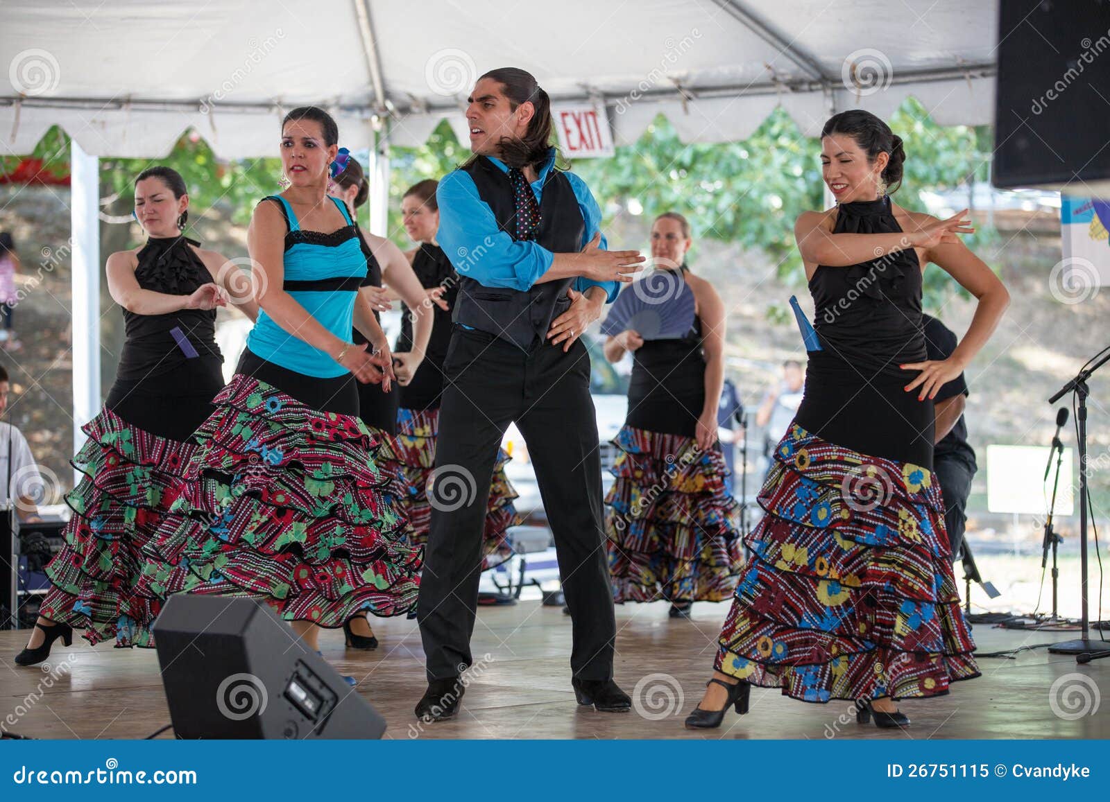 Flamenco Dancers Multicultural Festival Editorial Image - Image of ...