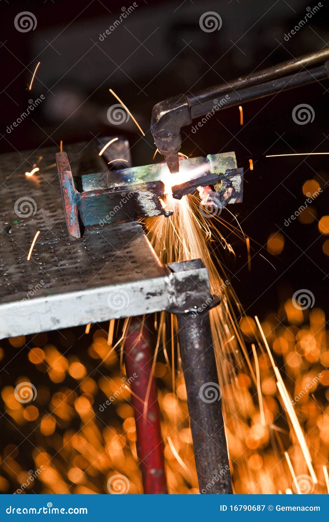 Flames stock image. Image of working, flame, grinder - 16790687