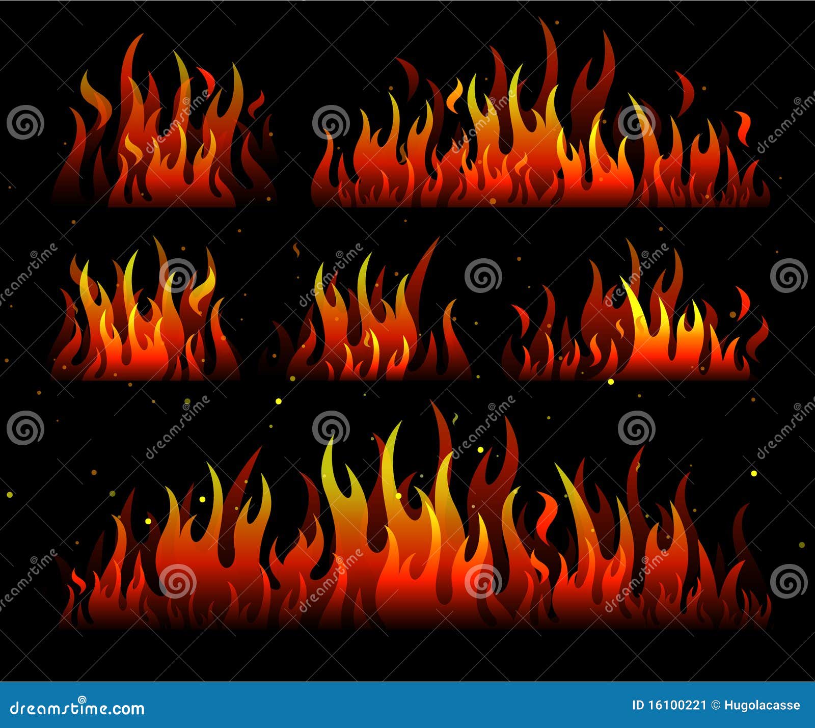 Flames fire design stock vector. Illustration of design - 16100221