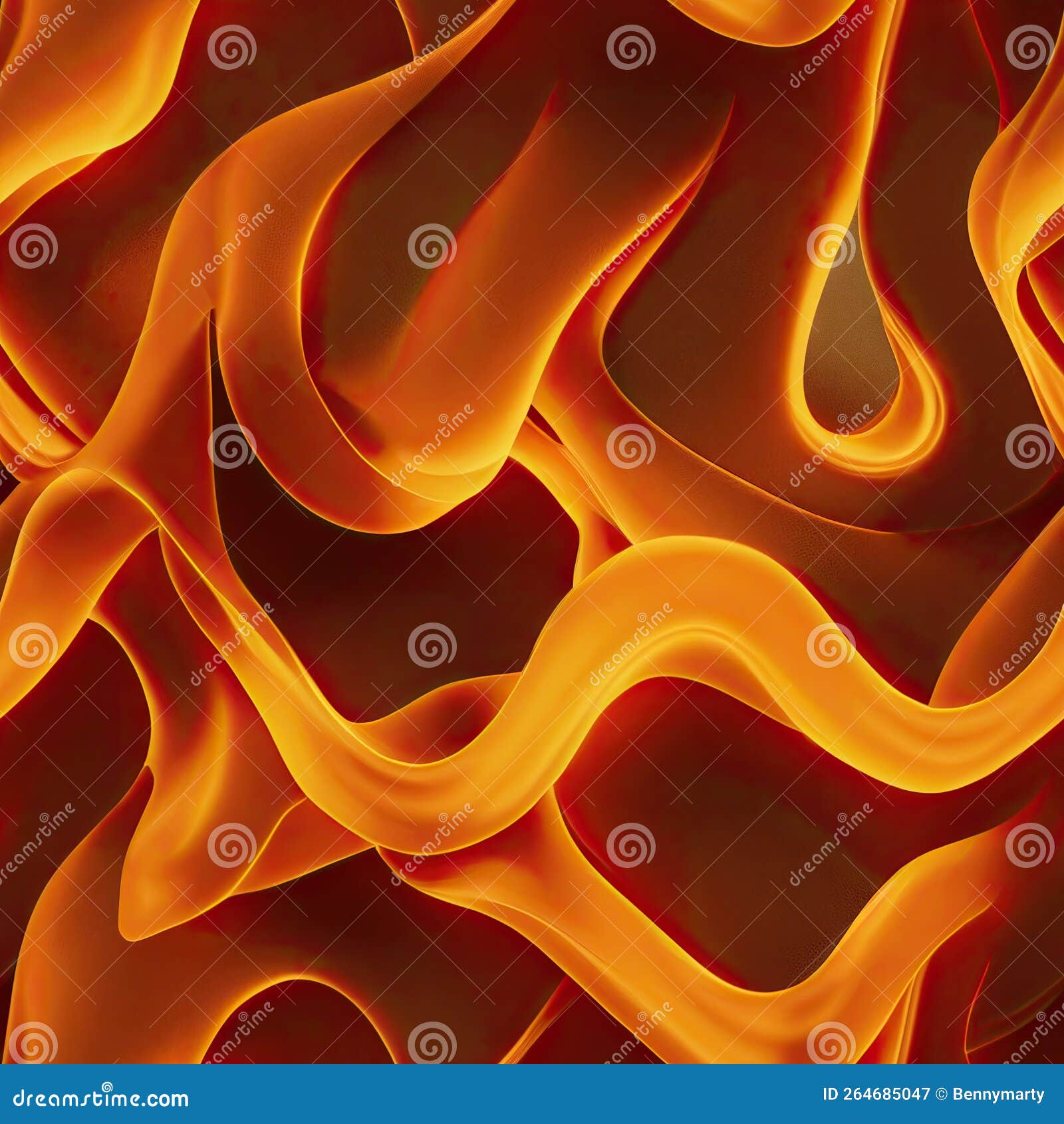 Flames of Fire Texture TILE Stock Illustration - Illustration of tiled ...