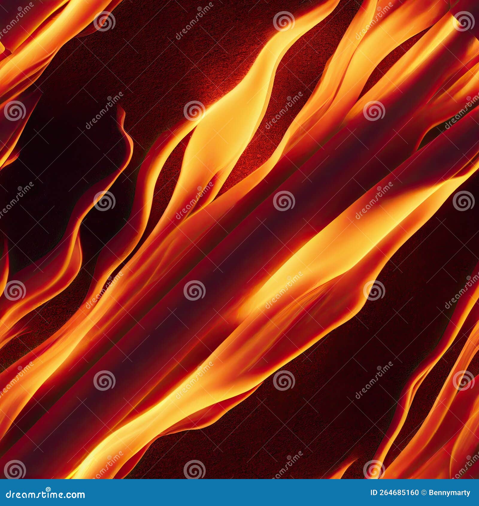 Flames of Fire Texture TILE Stock Illustration - Illustration of ground ...