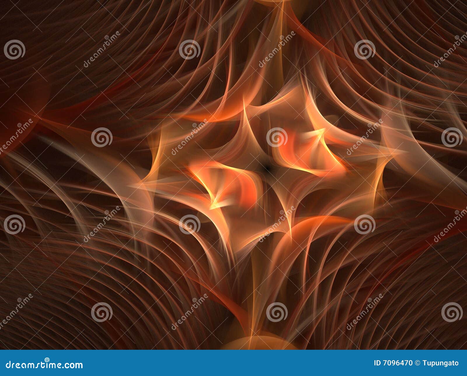 Flames fractal stock illustration. Illustration of render - 7096470