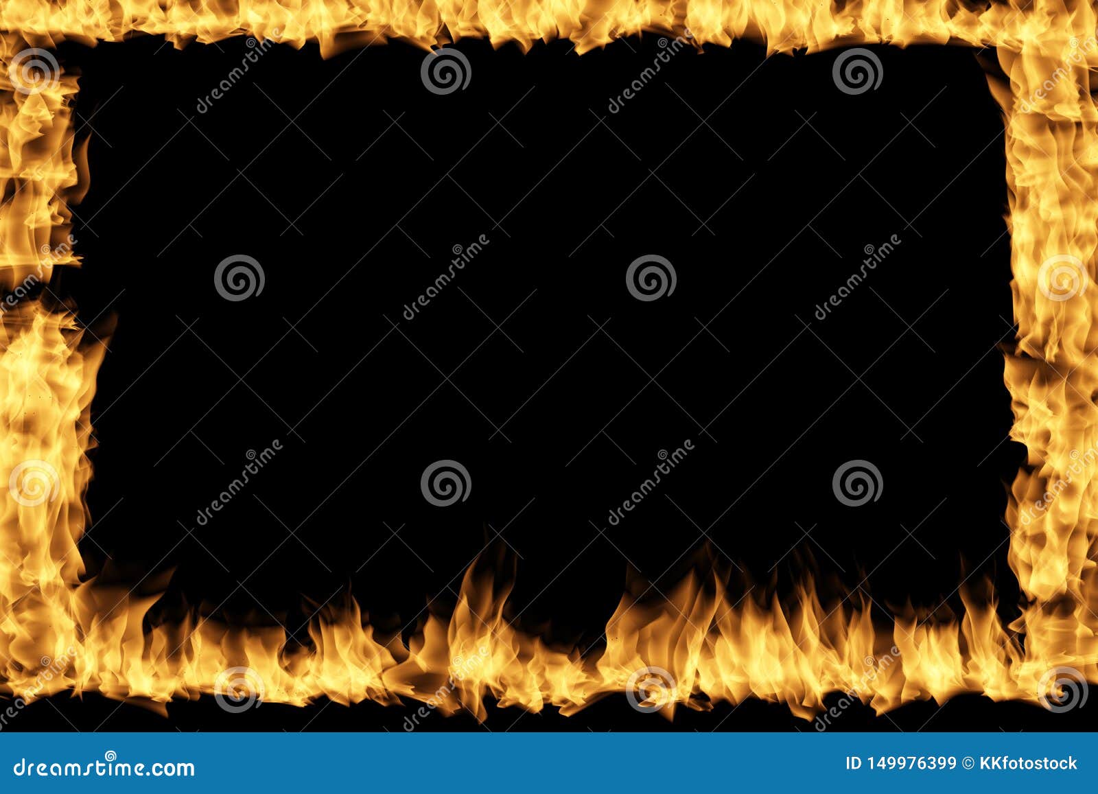 Flames frame stock image. Image of black, frame, fire - 149976399