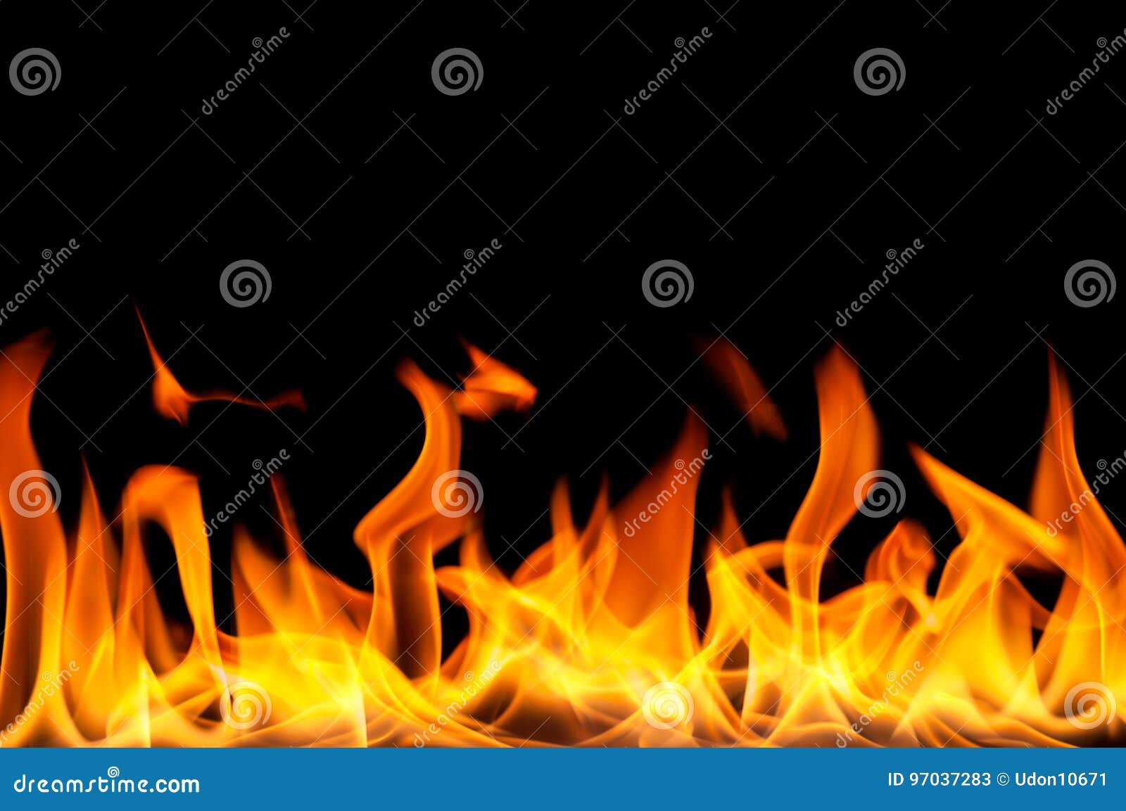 Flames orange flame stock image. Image of dark, fantasy - 97037283